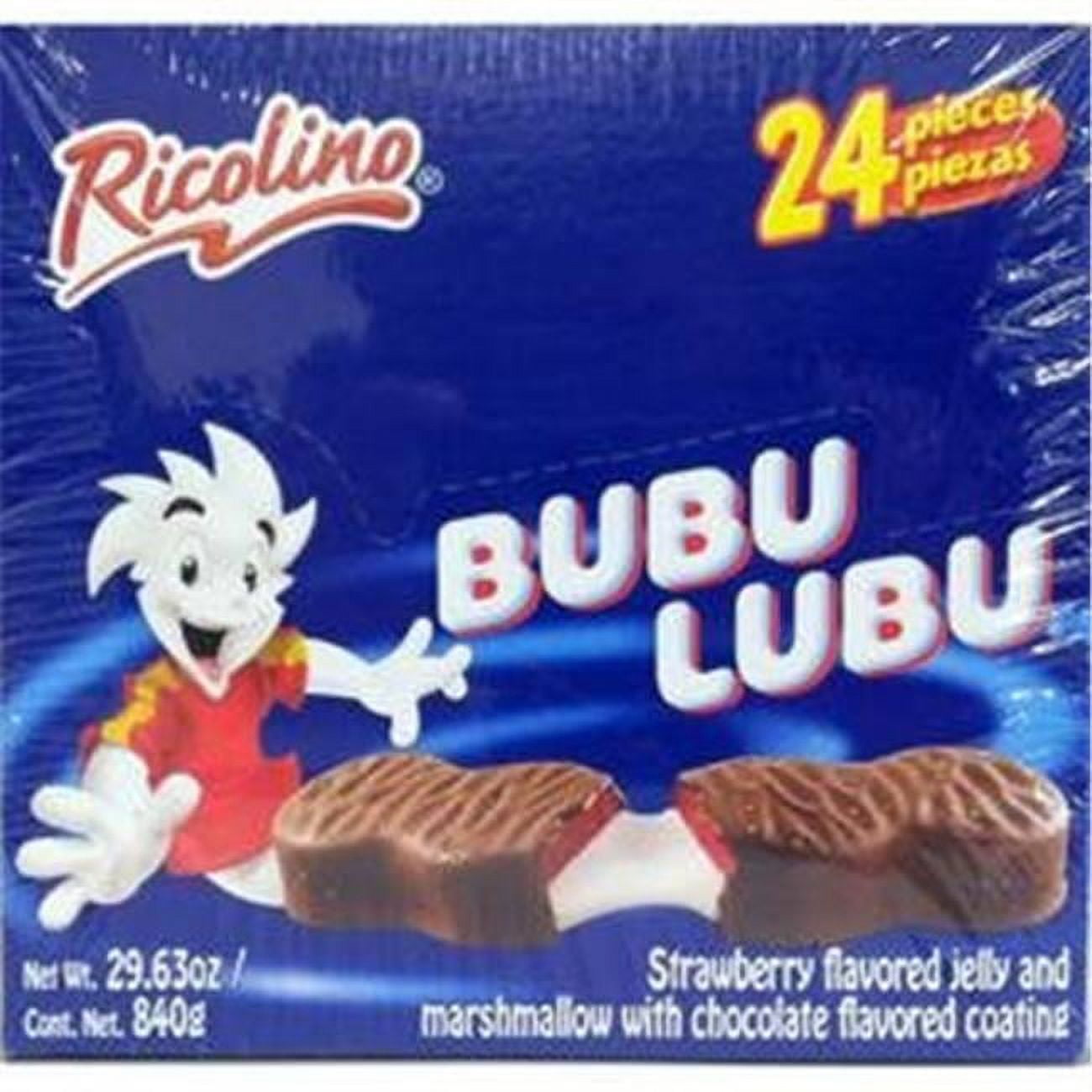 Bubu 74323078398 Lubu Chocolate Coated Marshmallow Filled with ...