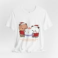 Bubu Dudu Christmas Snowy Friend T-Shirt for Men Women,Ash Grey color ...