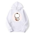 Bubu Dudu Hoodie Matching Hooded Sweatshirt for Couple,Heliconia color ...