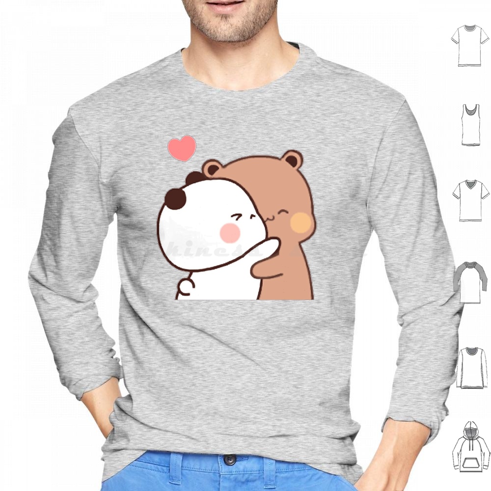 Bubu Dudu Hoodies Long Sleeve Bubu Dudu Bubu Dudu Cute Couple Cartoon ...