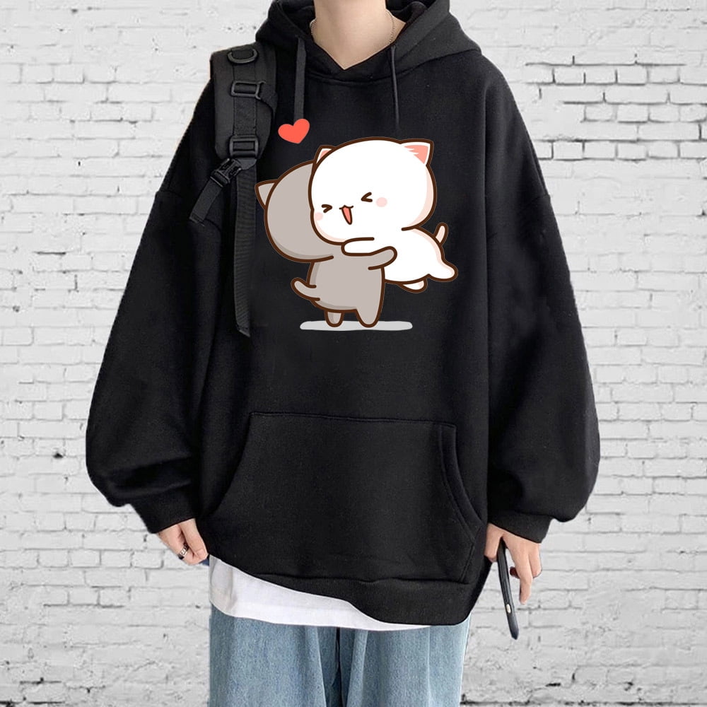 Bubu Dudu hoodie graphic patterned athleisure anime sweater manga ...