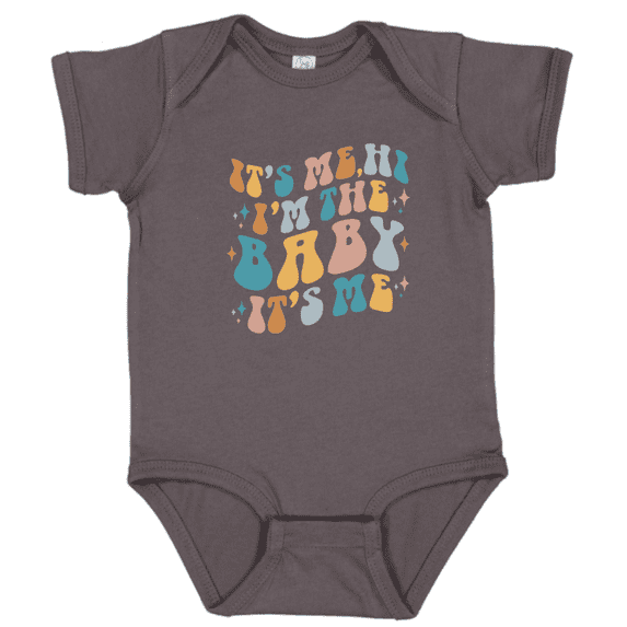 Bubvorie It’s Me Hi I’m the Baby Pregnancy Announcement Baby Bodysuit ...