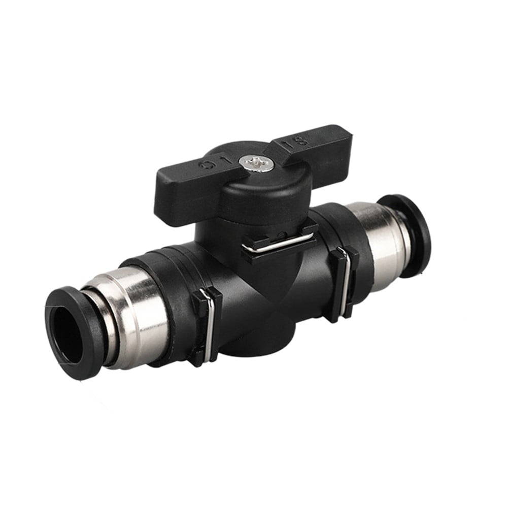 Buc-Tracheal Switch Valve Pneumatic Quick-in Connector Manual Ball Flow ...