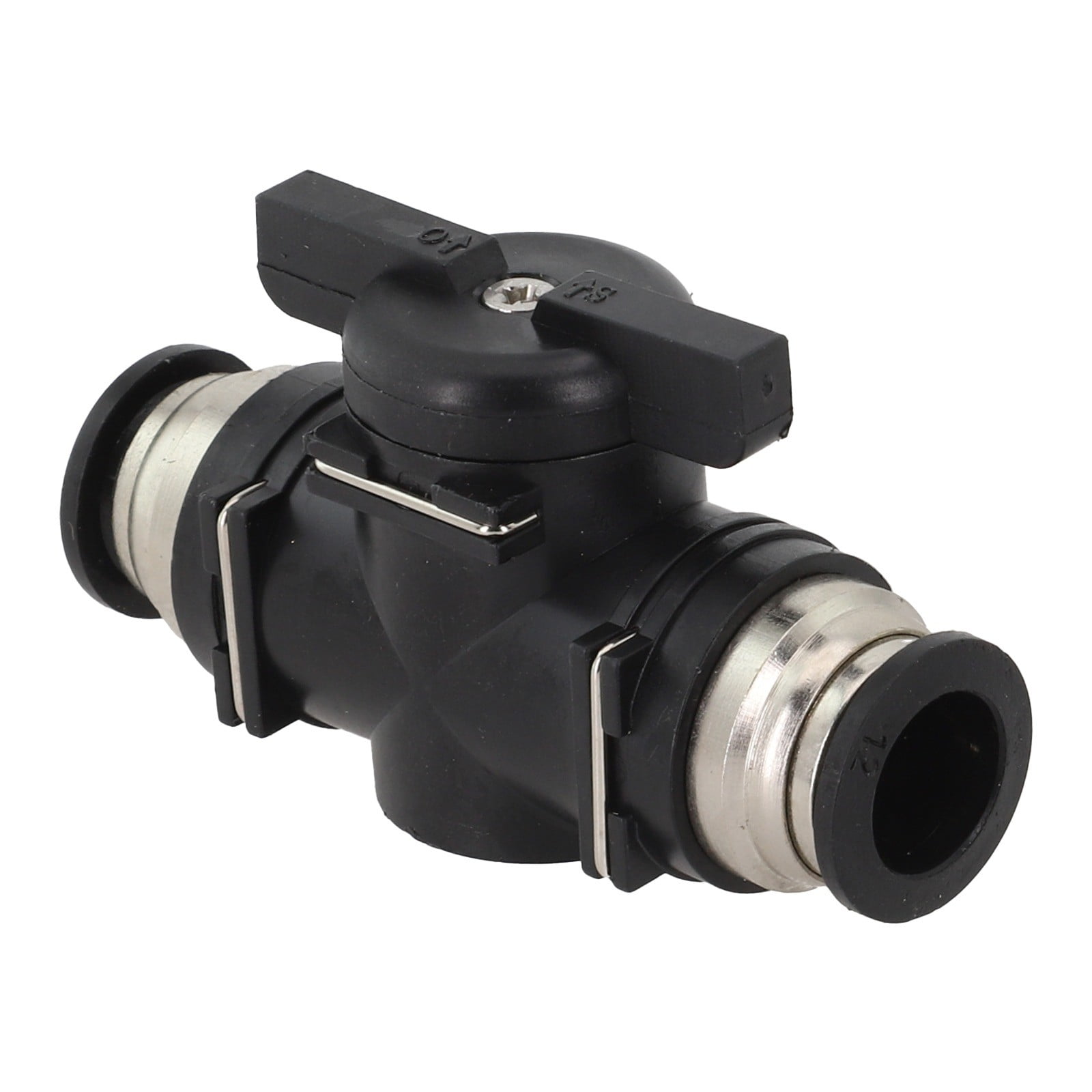 BUC-Tracheal Switch Valve Pneumatic Quick-In Connector Manual Ball Flow ...