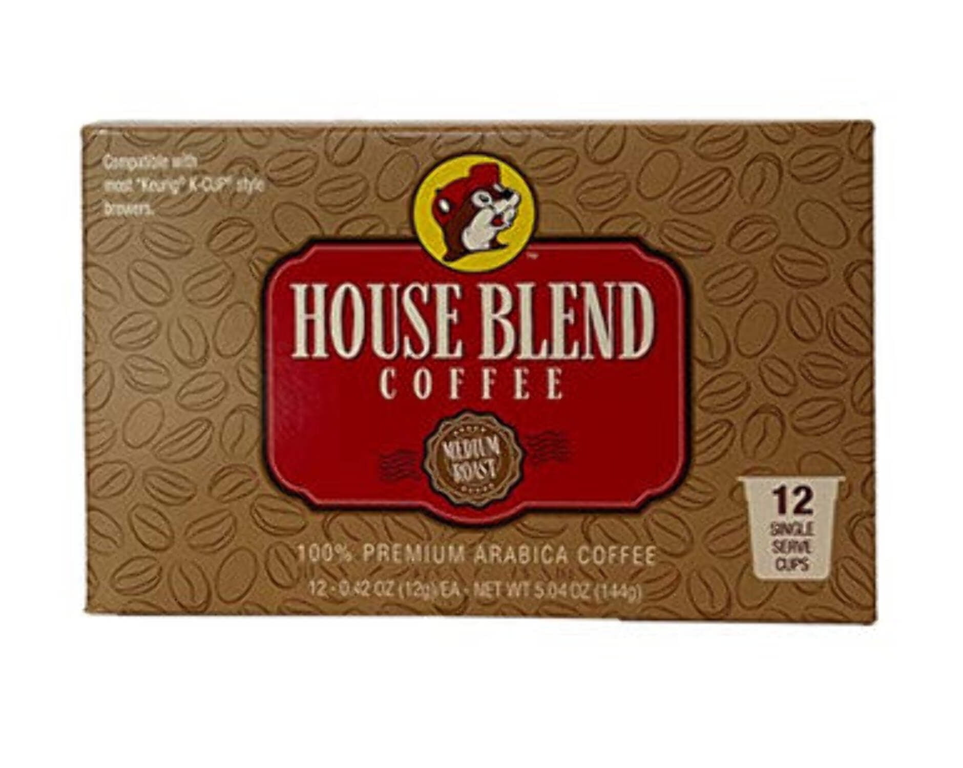 Buc-ee's 12 K-Cups House Blend Medium Roast Coffee - Walmart.com