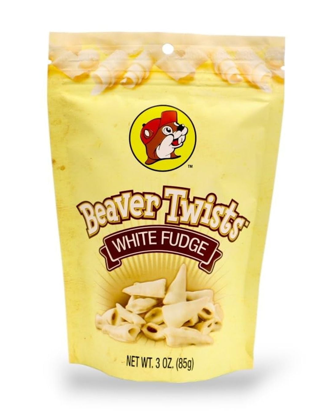 Buc-ee's Beaver Twists, White DMF15 Fudge | White Fudge Beaver Twists ...