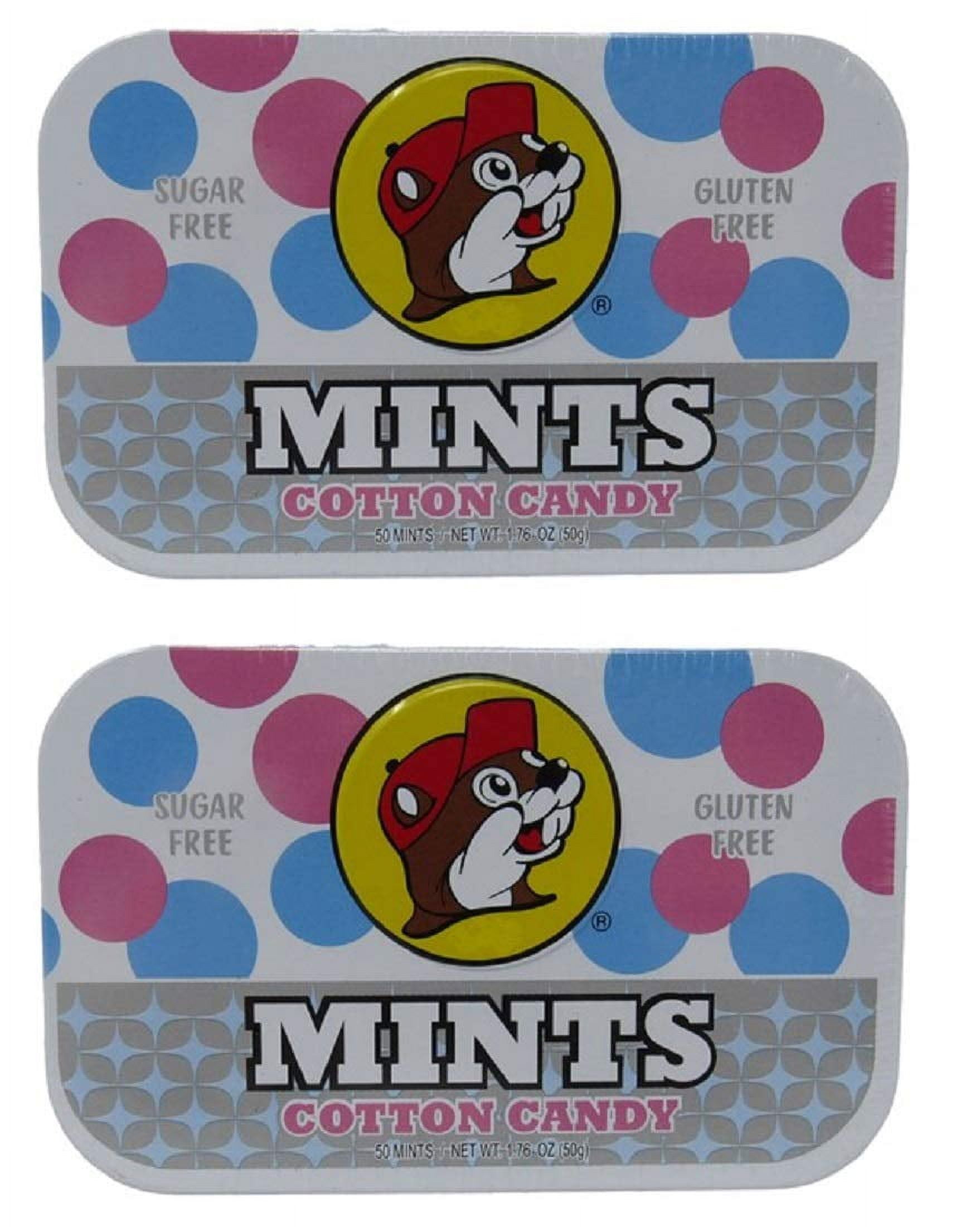 Buc-ee's Sugar-Free Cotton Candy Mints, Classic Flavor, Fresh ...
