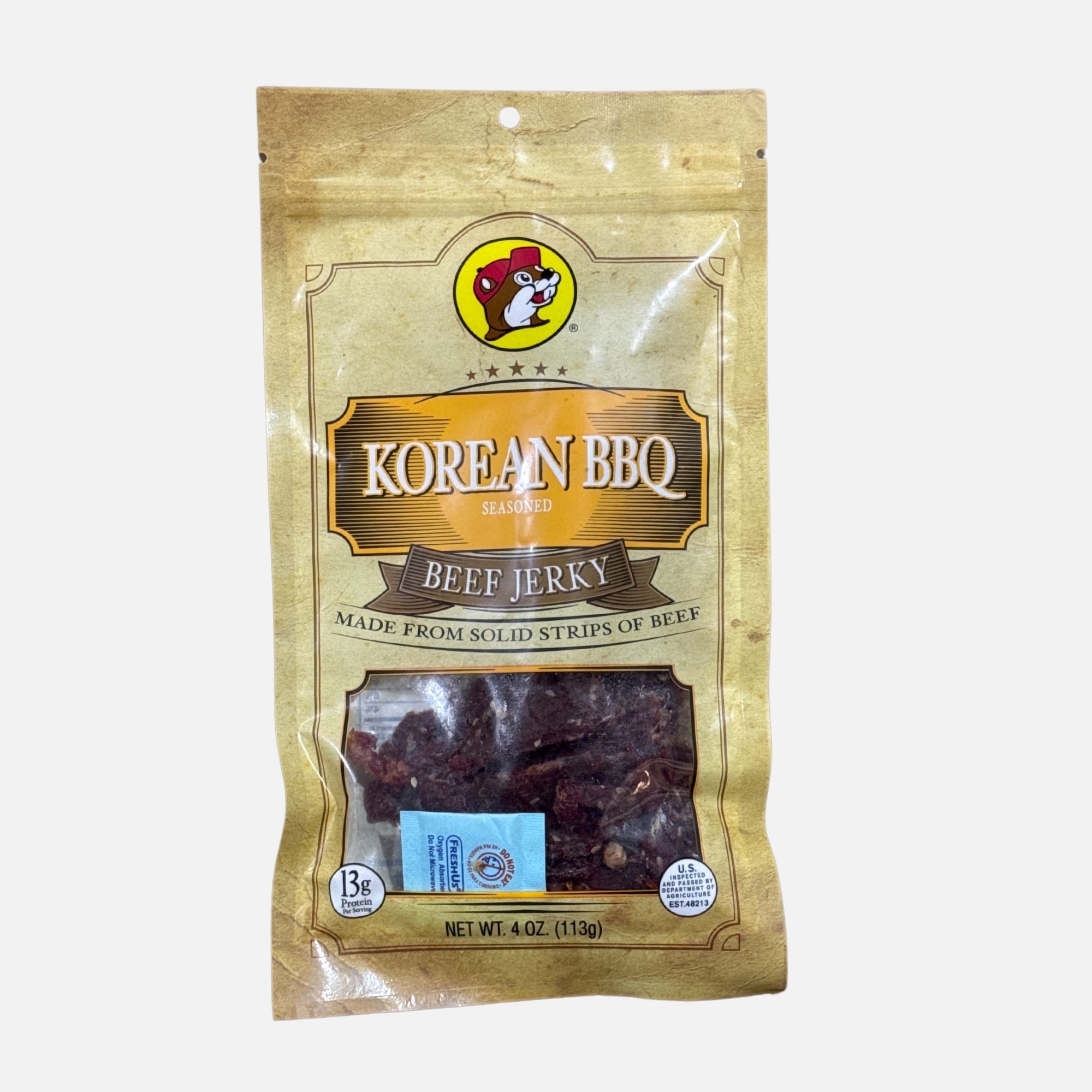 Buc-ee's Korean BBQ Beef Jerky - Walmart.com