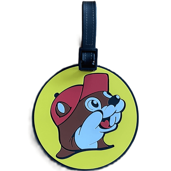 Buc-ee's Luggage Tag with Logo, Customizable Contact Details - Walmart.com