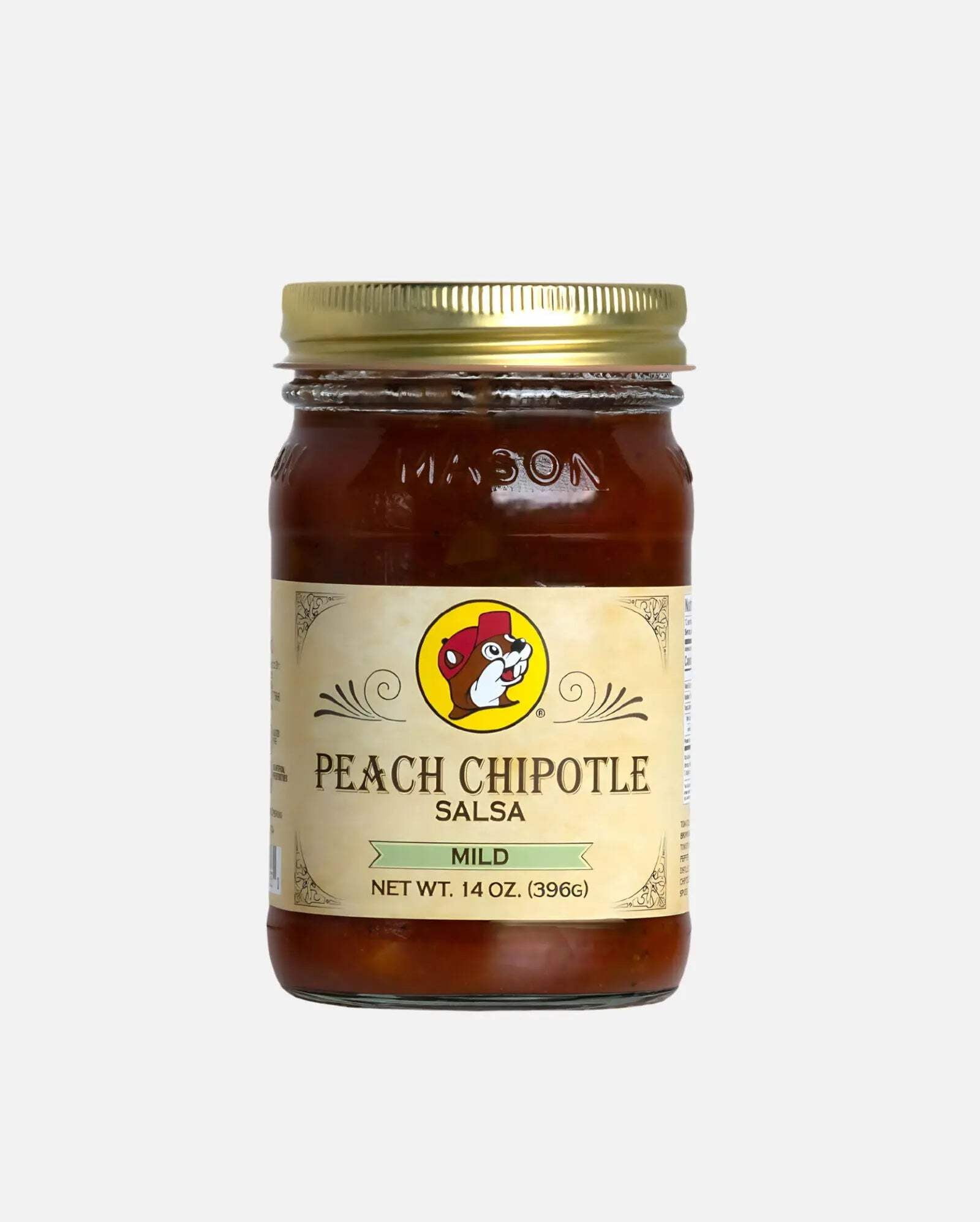 Buc-ee's Peach Chipotle Salsa, Mild Sweet Texas Flavor, 14oz Jar ...