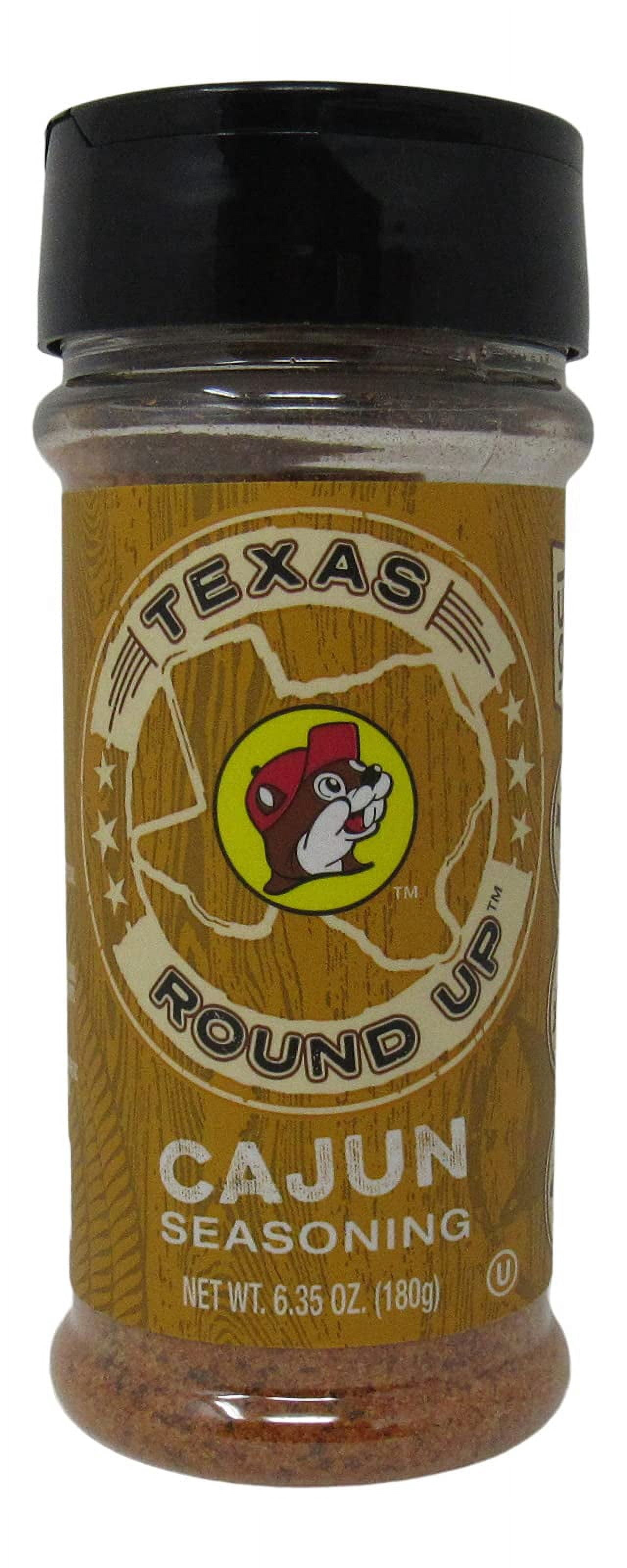 Buc-ee's Texas Round Up AIF4 Cajun Seasoning, Gluten Free, One 6.35 ...