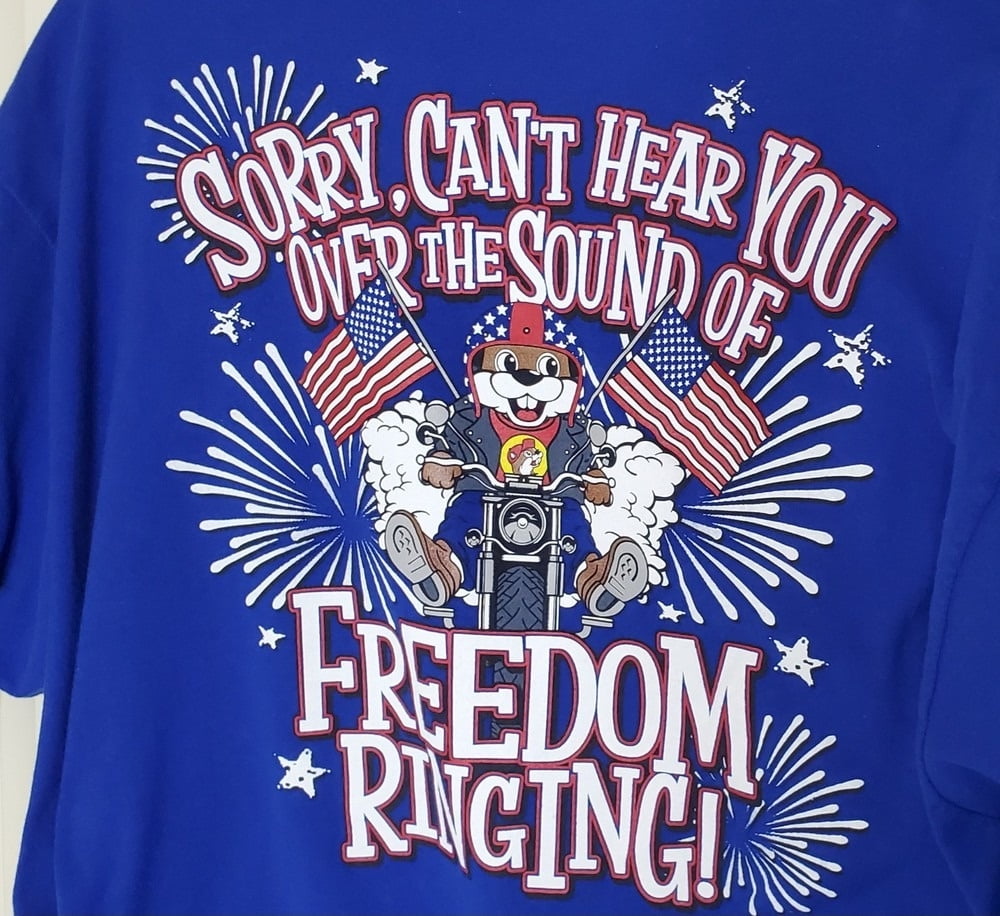 Buc-ee’s Uncle Sam 4th of July T-Shirt – Freedom Ringing Patriotic Tee ...