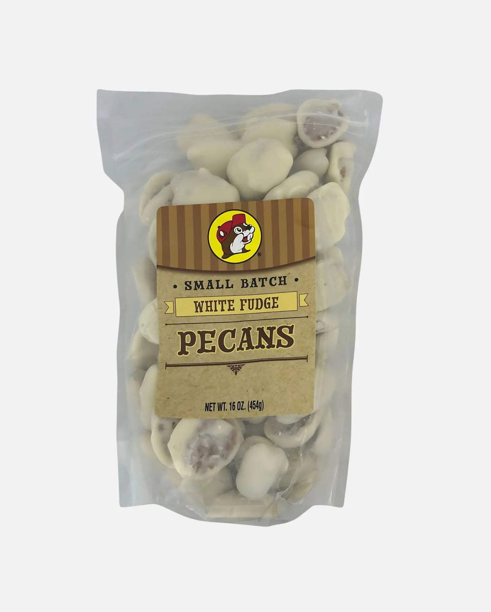 Buc-ee's White Fudge Pecans 16 oz - Walmart.com