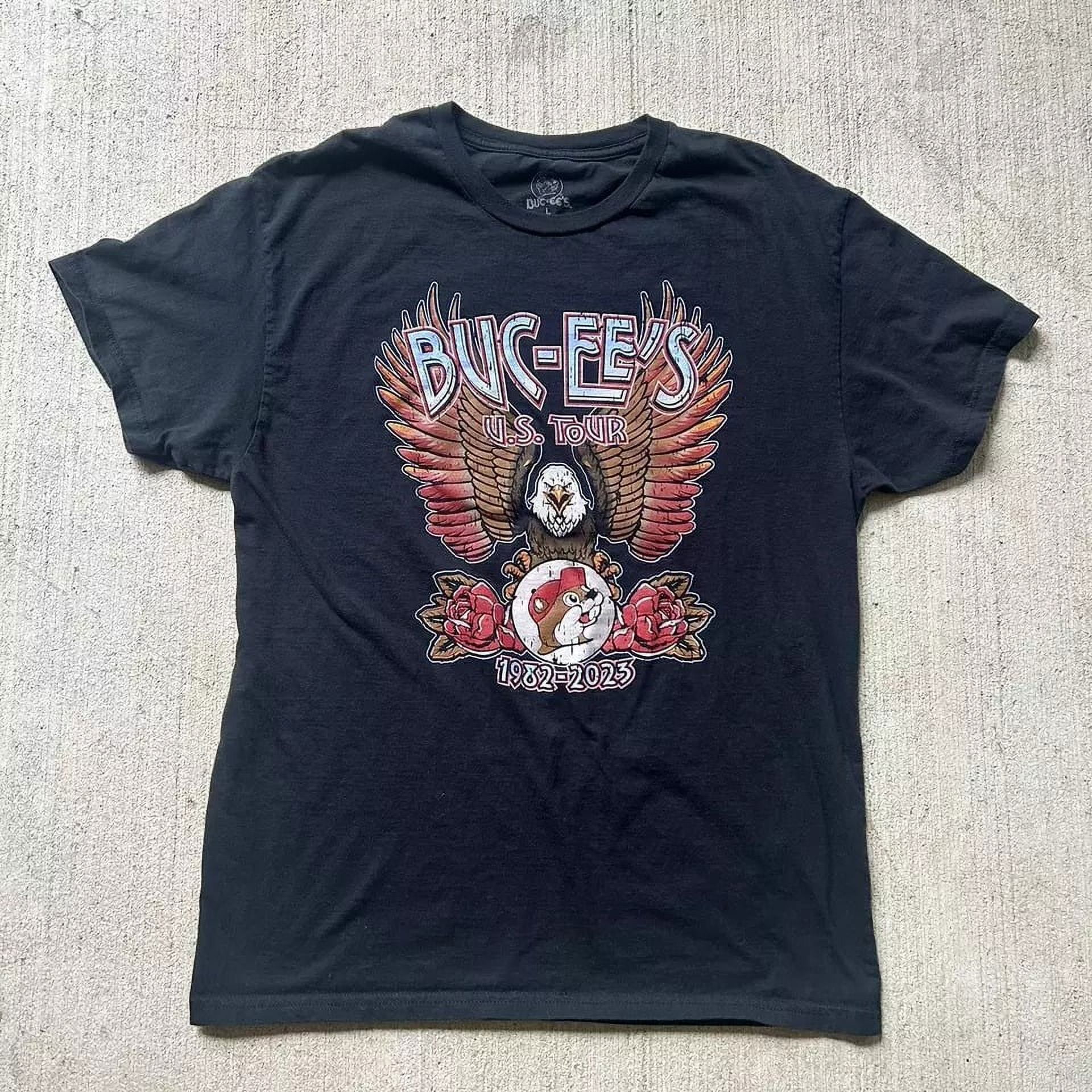 Buc-ees US Tour 1982-2023 Graphic T-Shirt - Walmart.com