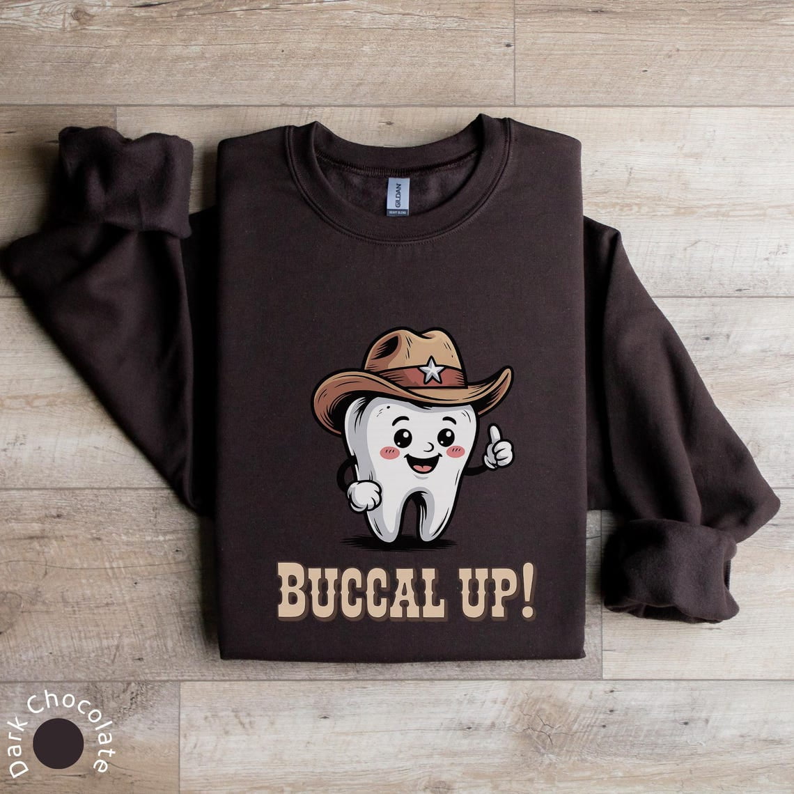 Buccal Up Tooth SweatCowboy Tooth Dental SweatCute Dentist Hygienist ...