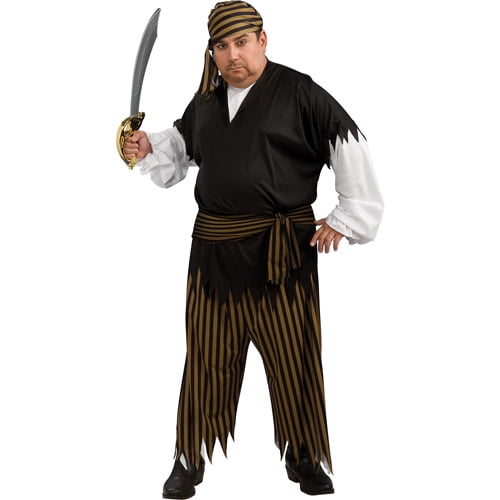 Buccaneer Adult Plus Halloween Costume - Walmart.com
