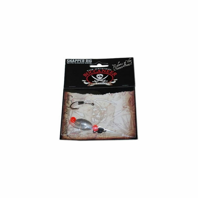 Buccaneer Snapper Rig Circle Hook 5/0 3 oz. - Walmart.com