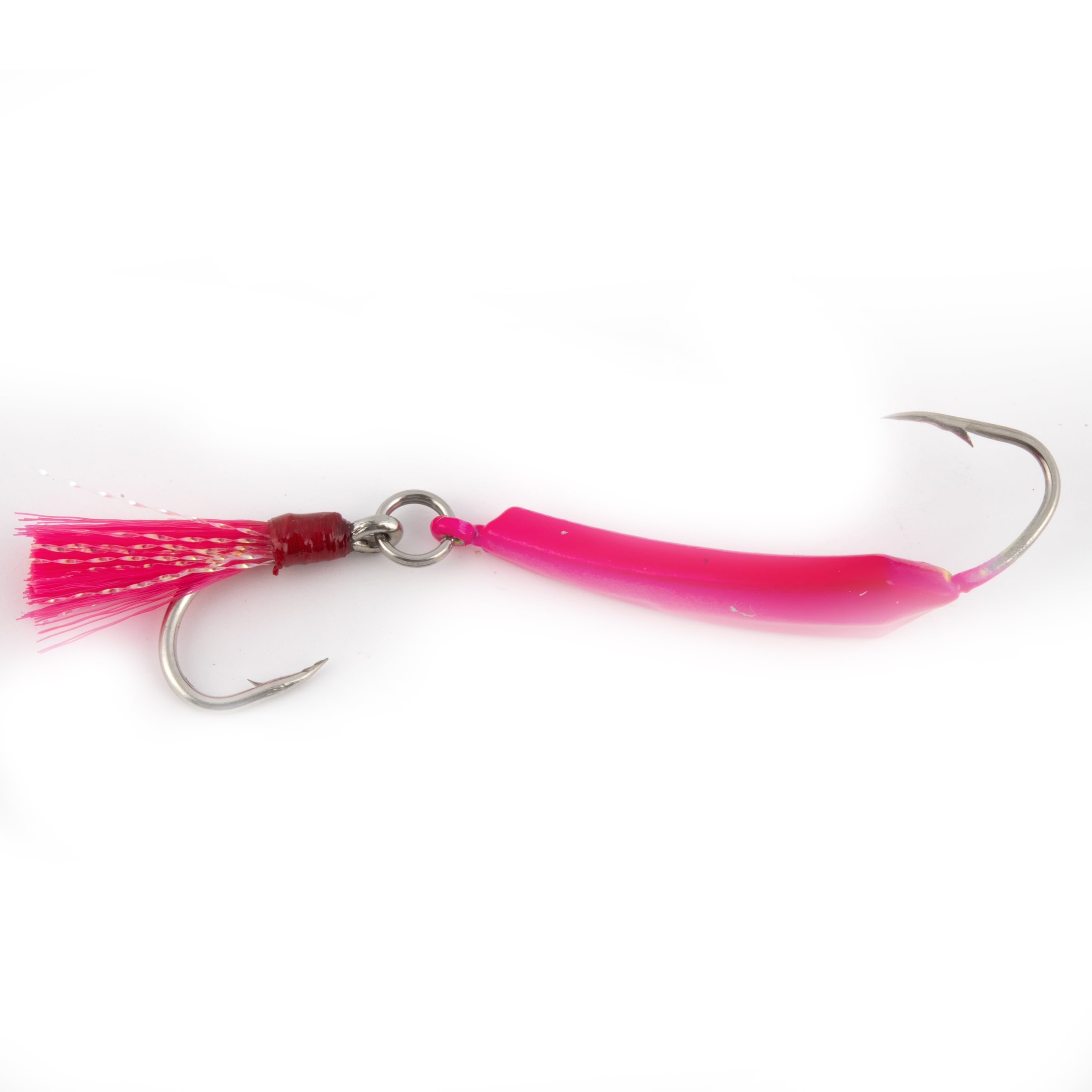 Buccaneer Wiggler Jig with Stinger Hook, Pink, 1/2 oz - Walmart.com
