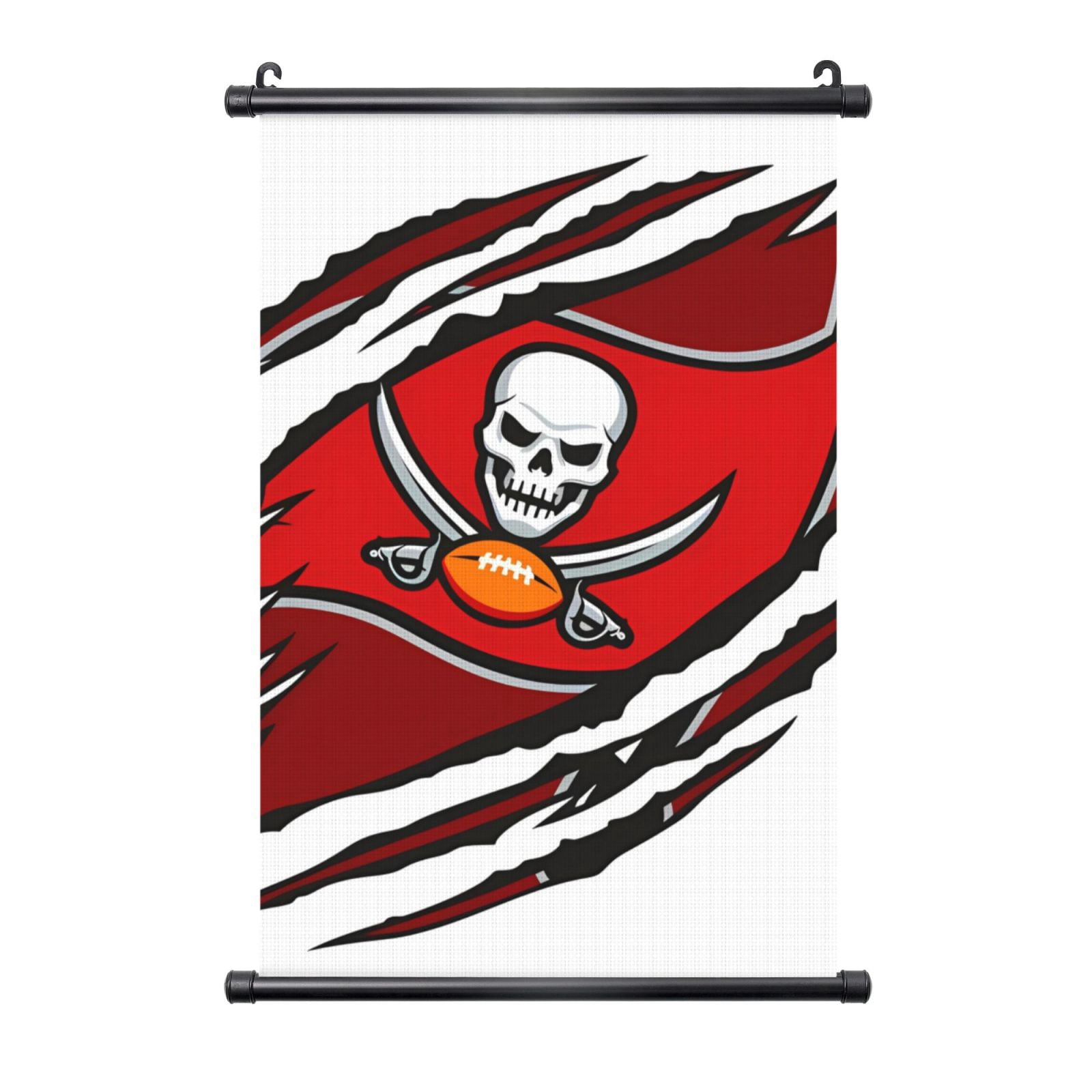 Buccaneers Black Plastic Shaft Hanging Poster PVC Black Axis Hanging ...