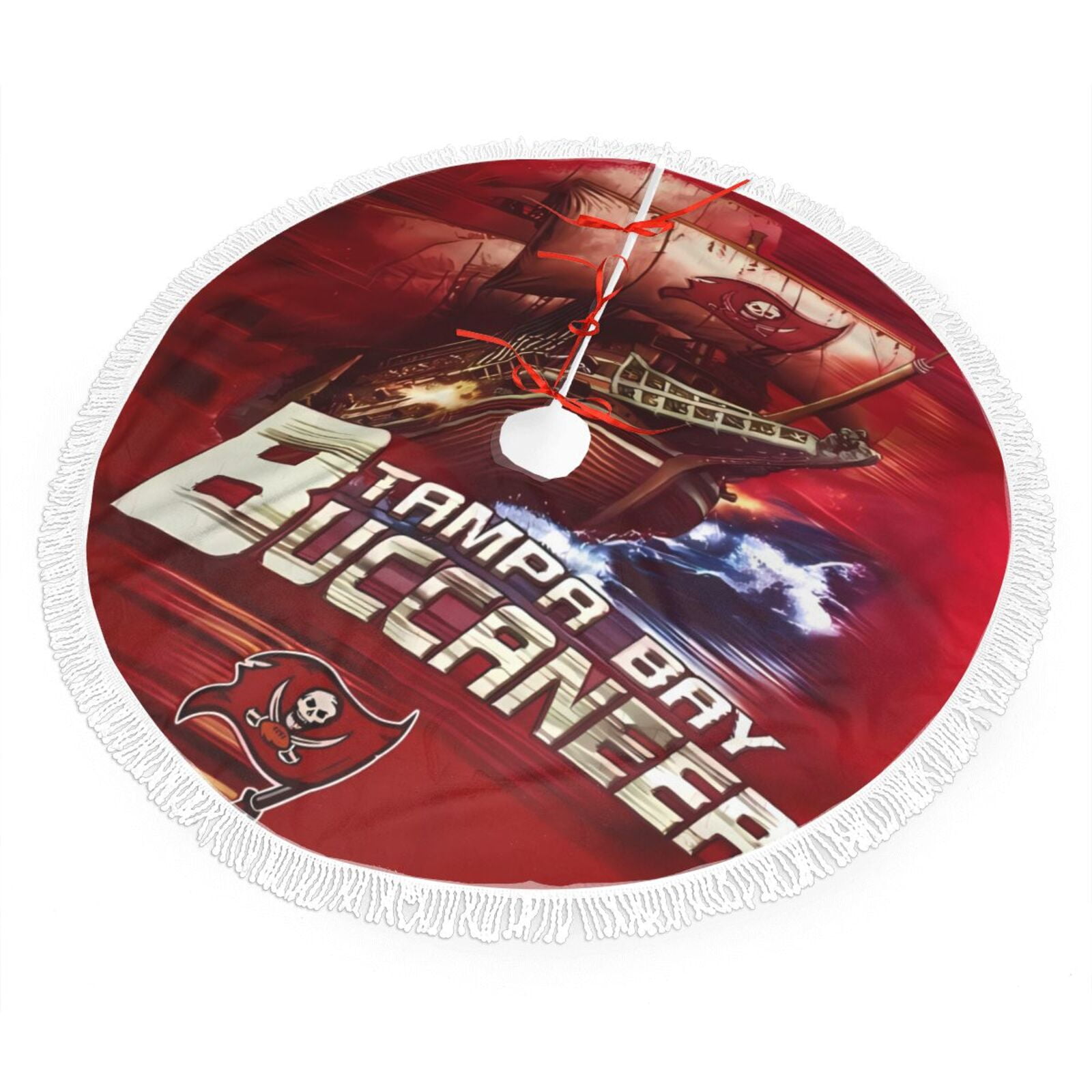 Buccaneers Christmas tree decorations Christmas tree tassel skirt ...