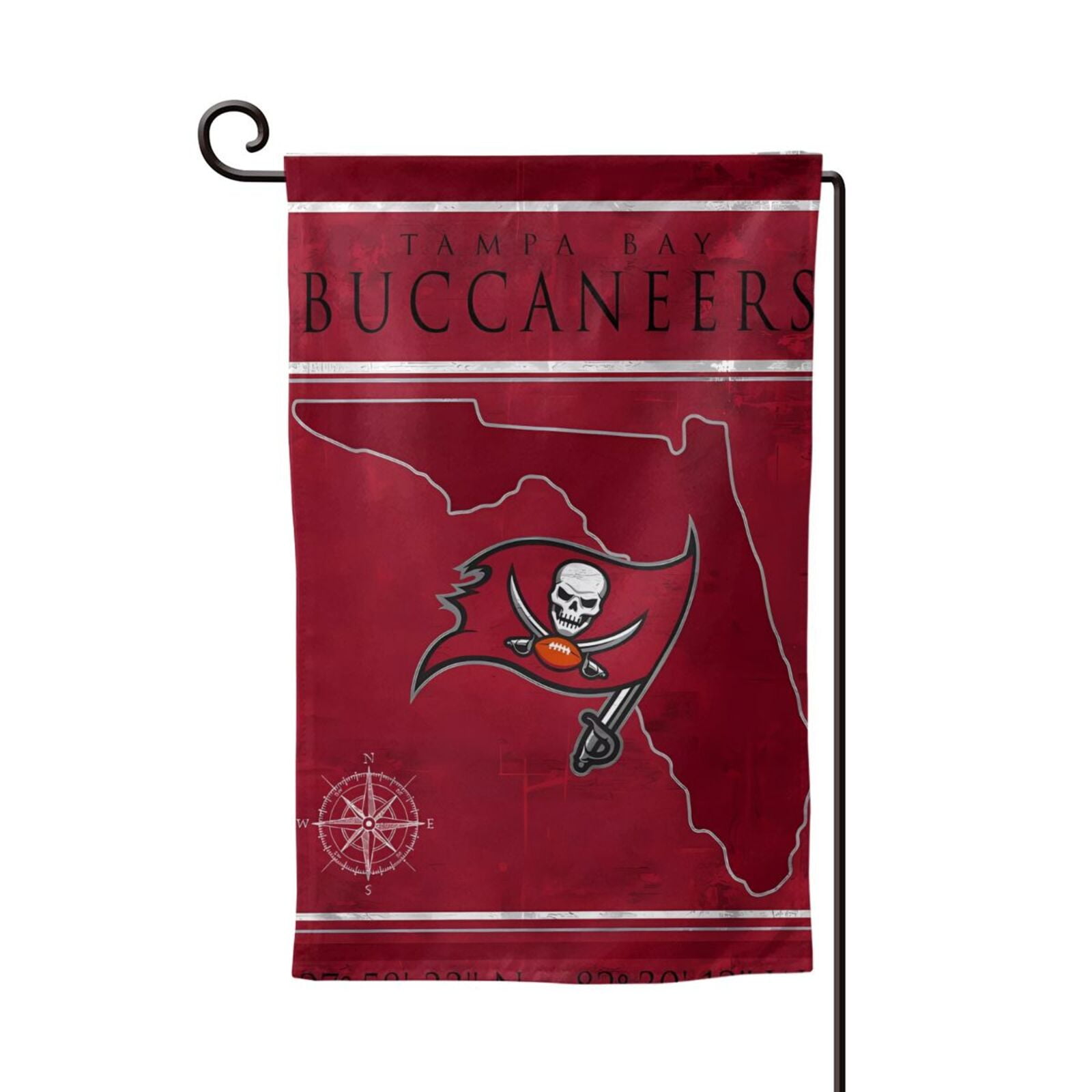 Buccaneers Football Fans Double Sided Garden Banner flags Sharp Corner ...