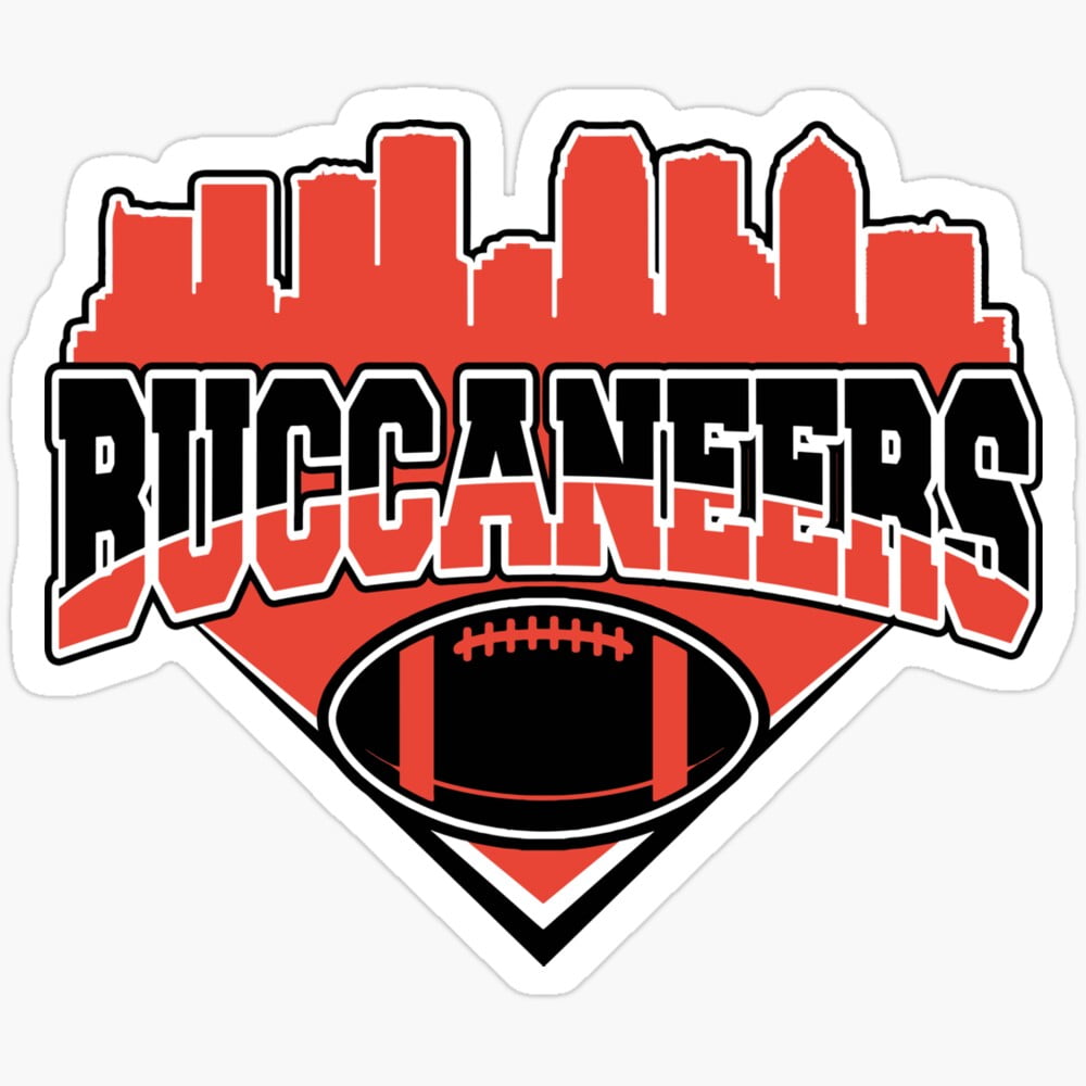 Buccaneers Football, Skyline Football Team Sticker Baseball Sticker ...