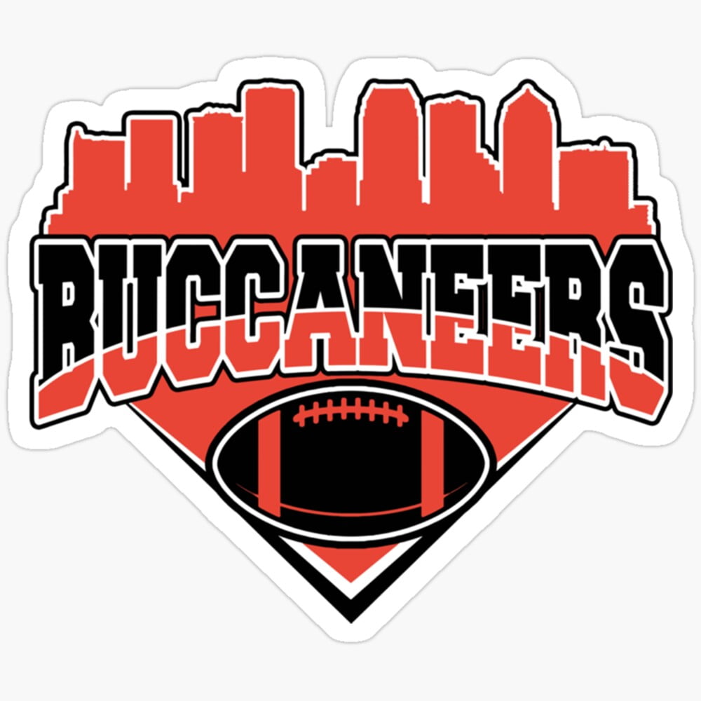 Buccaneers Football, Skyline Football Team Sticker Baseball Sticker ...