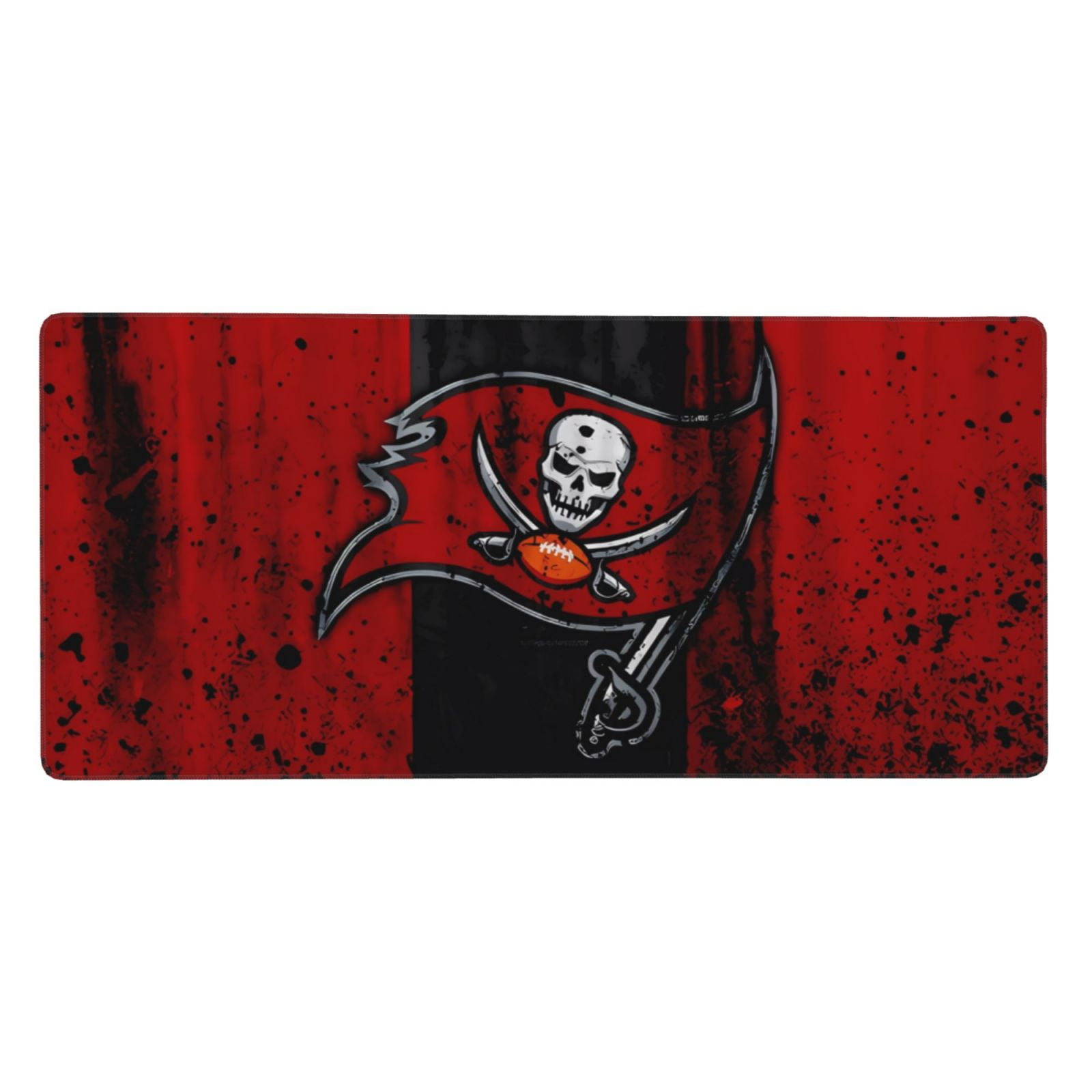 Buccaneers Football Team 16x35.5 Inch Anti-Slip Keyboard and Mouse Pad ...