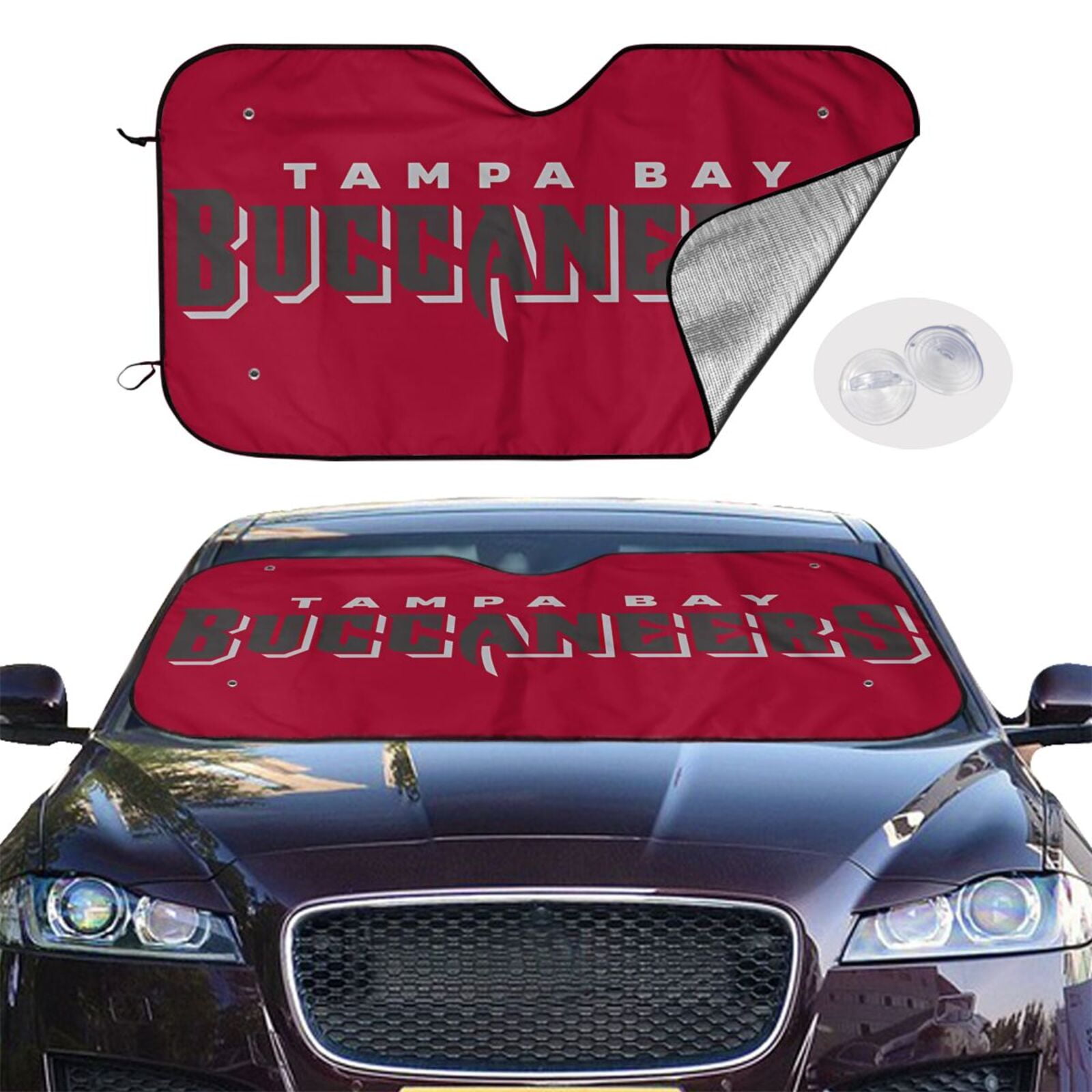 Buccaneers Football Team Car Glass Visor, Protect Car from Sun and Heat ...