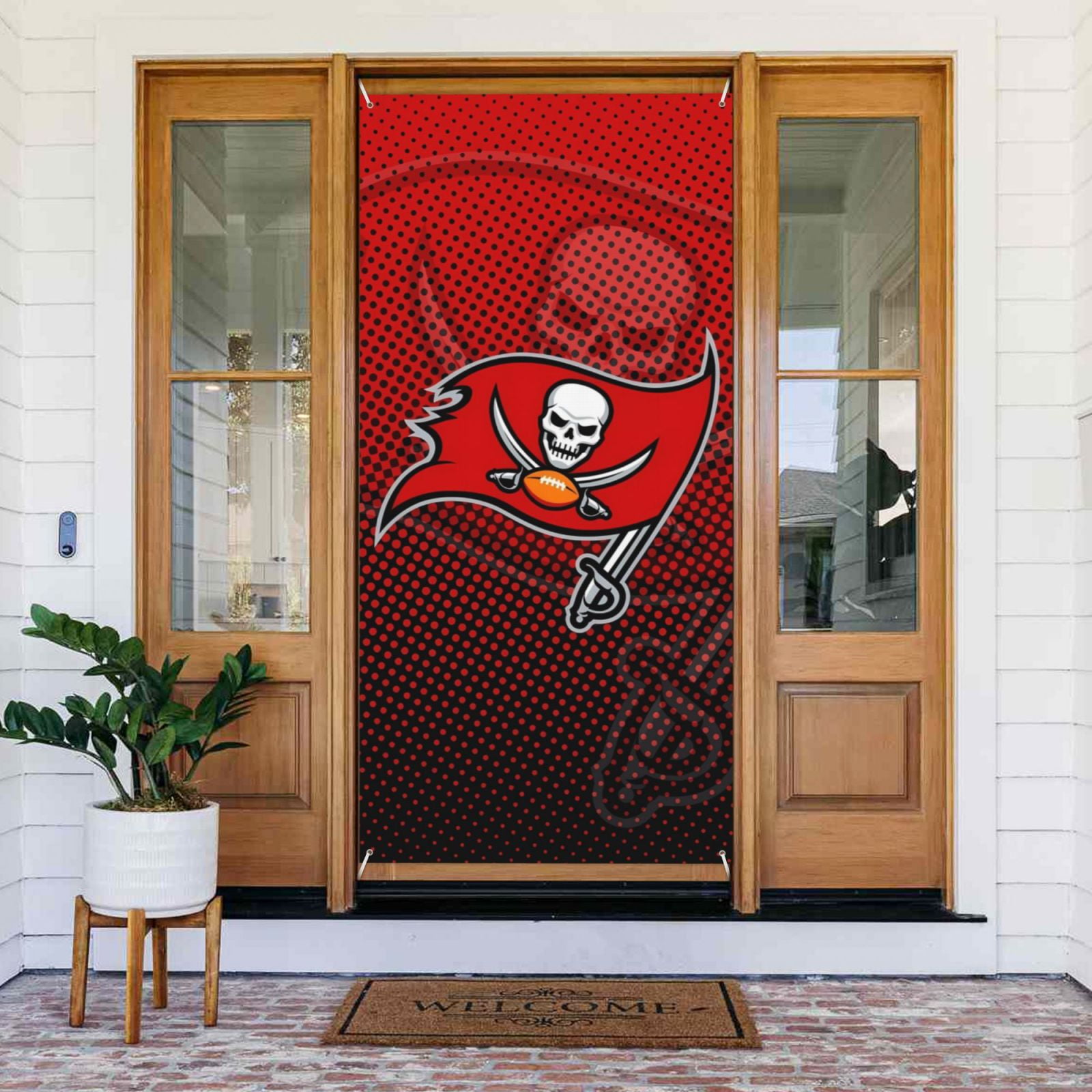 Buccaneers Football Team Door cover Door Decoration, Team Fan Custom ...