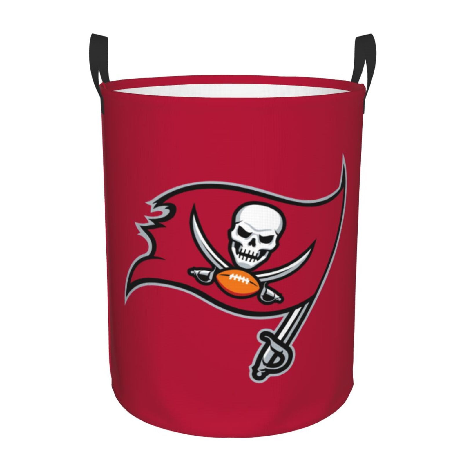Buccaneers Football Team Round Single Layer Laundry Basket, Baby Round ...