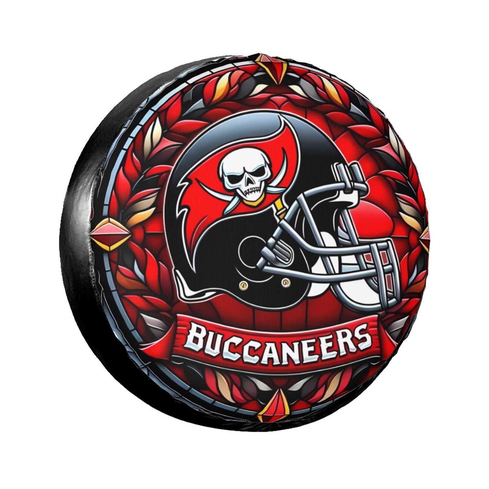 Buccaneers Football Team Theme Spare Tire Protector Sun Protection Snow ...