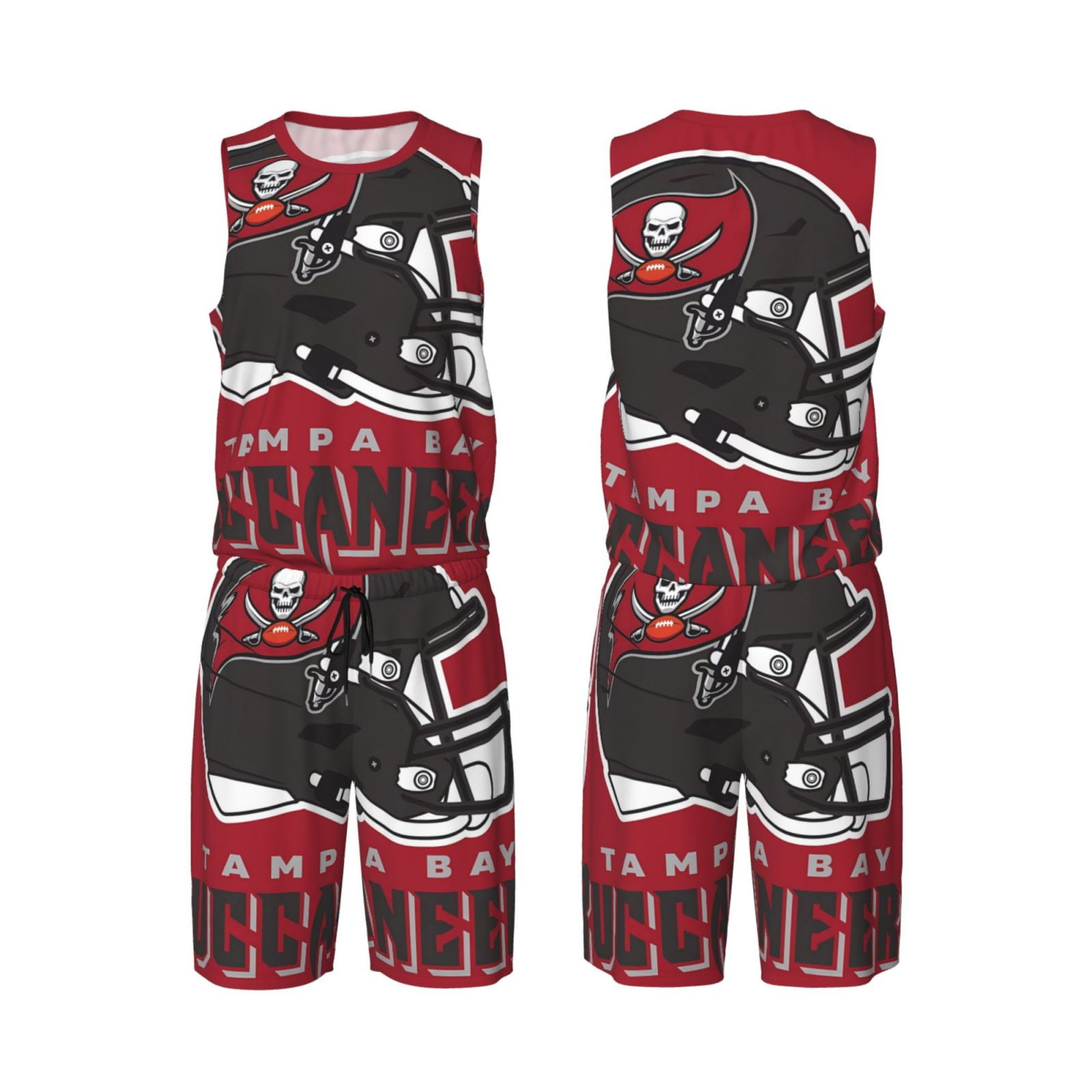 Buccaneers Men’s Basketball Uniform Set Men Basketball Jersey and ...