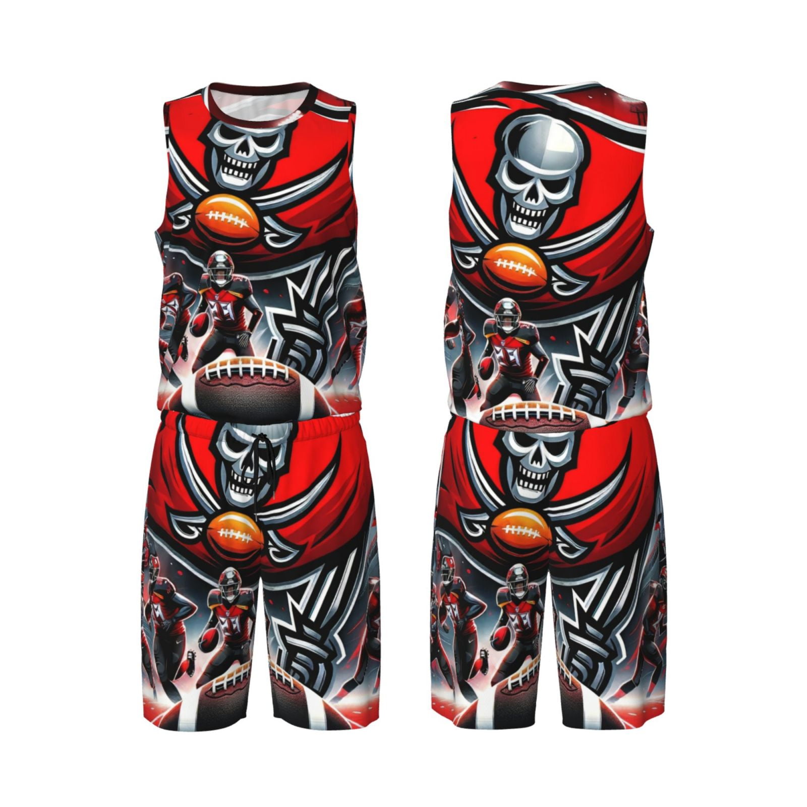 Buccaneers Men’s Basketball Uniform Set Men Basketball Jersey and ...