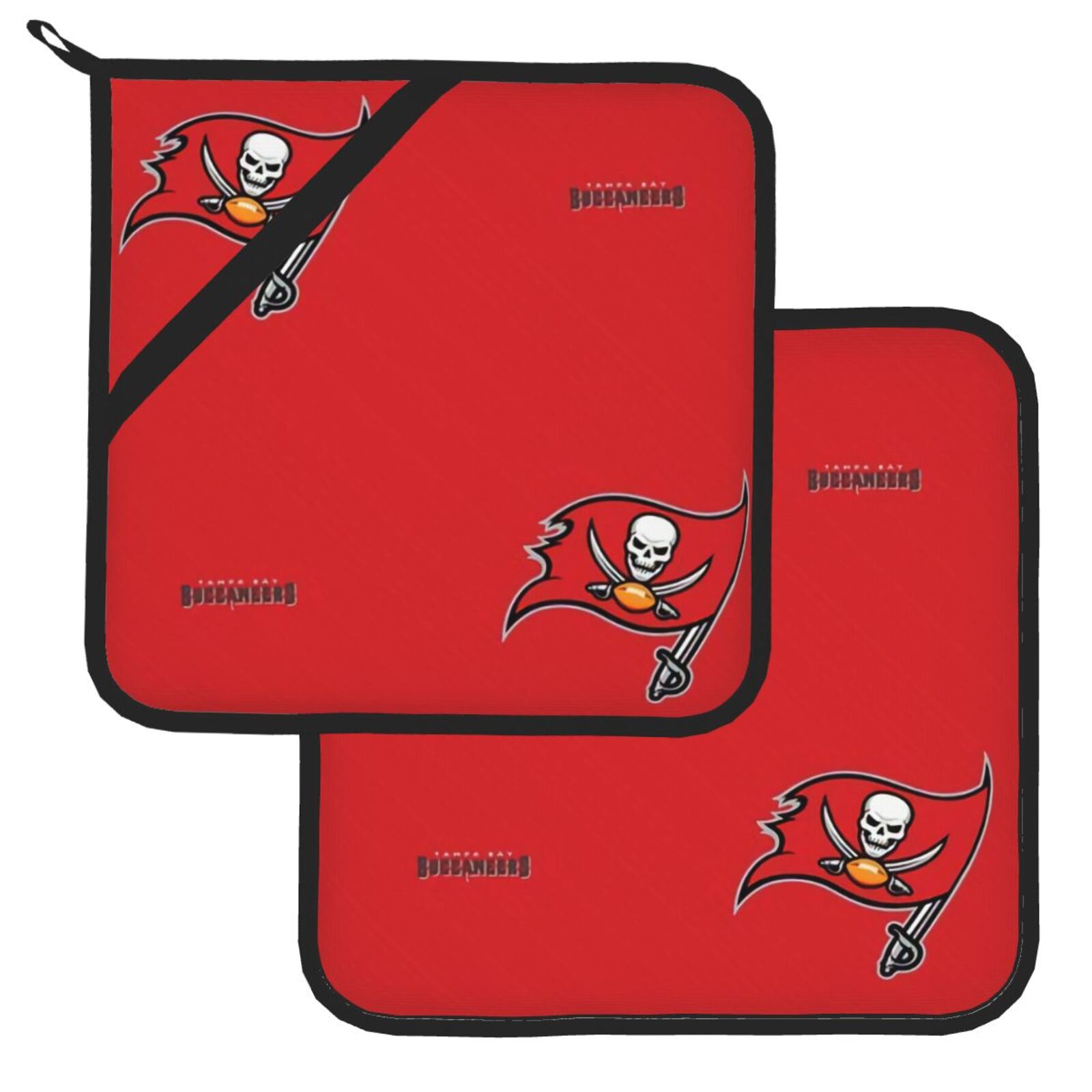 Buccaneers Square insulated pot mat (set of two), kitchen insulation ...