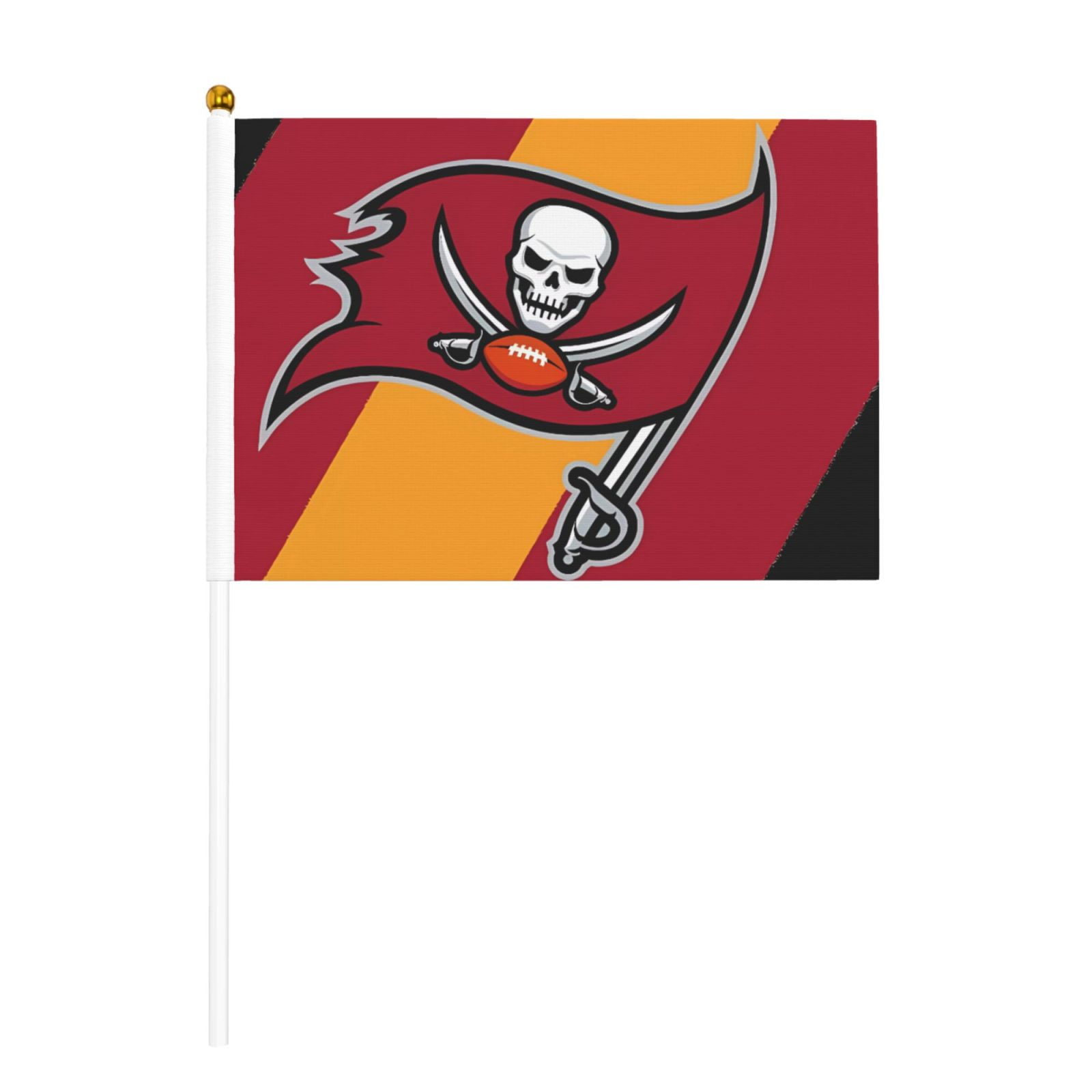 Buccaneerss 6 Pack Hand Held Mini Stick Flags, Outdoor Decoration ...