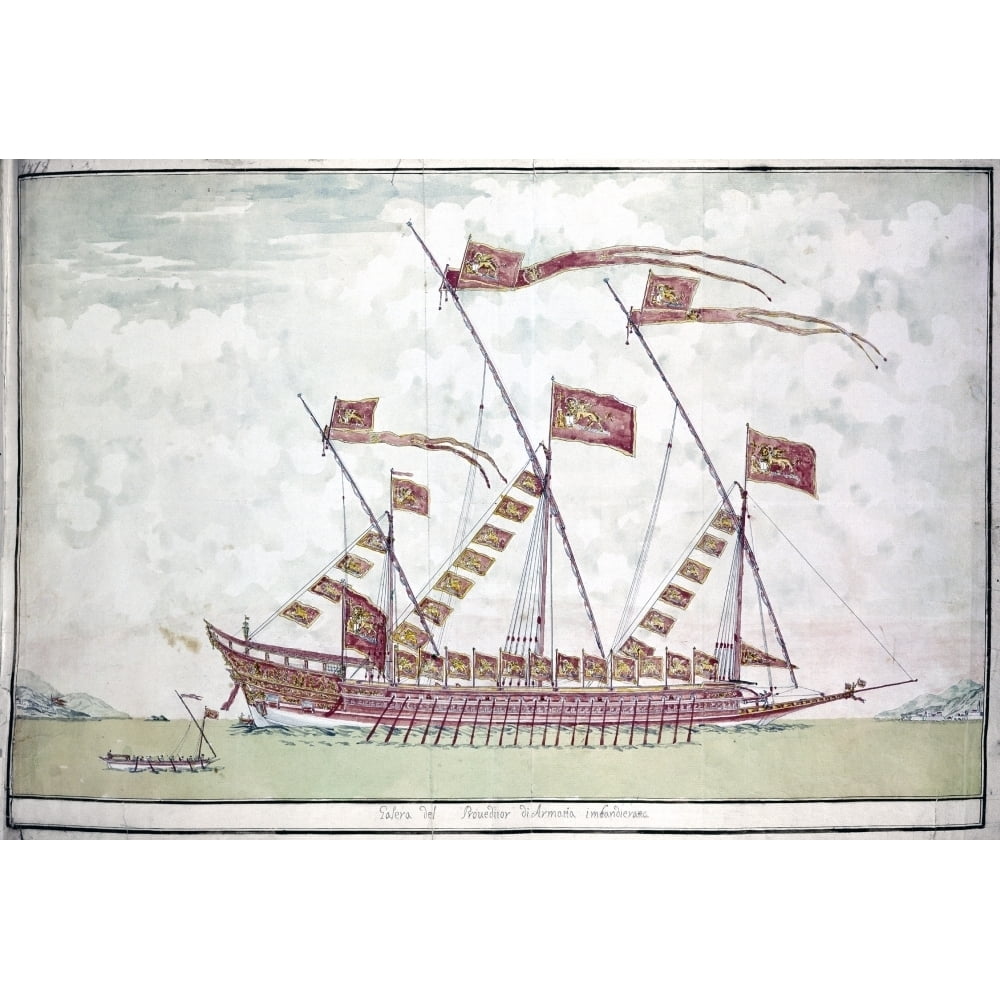 Bucentaur 18Th Century. Nthe Bucentaur The State Galley Of The Doges Of ...