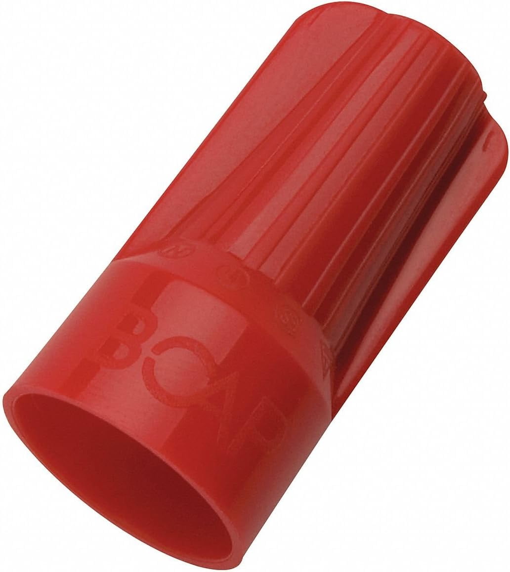Buchanan Wire Connectors Twist-On 600 V Red 6 / Can - Walmart.com