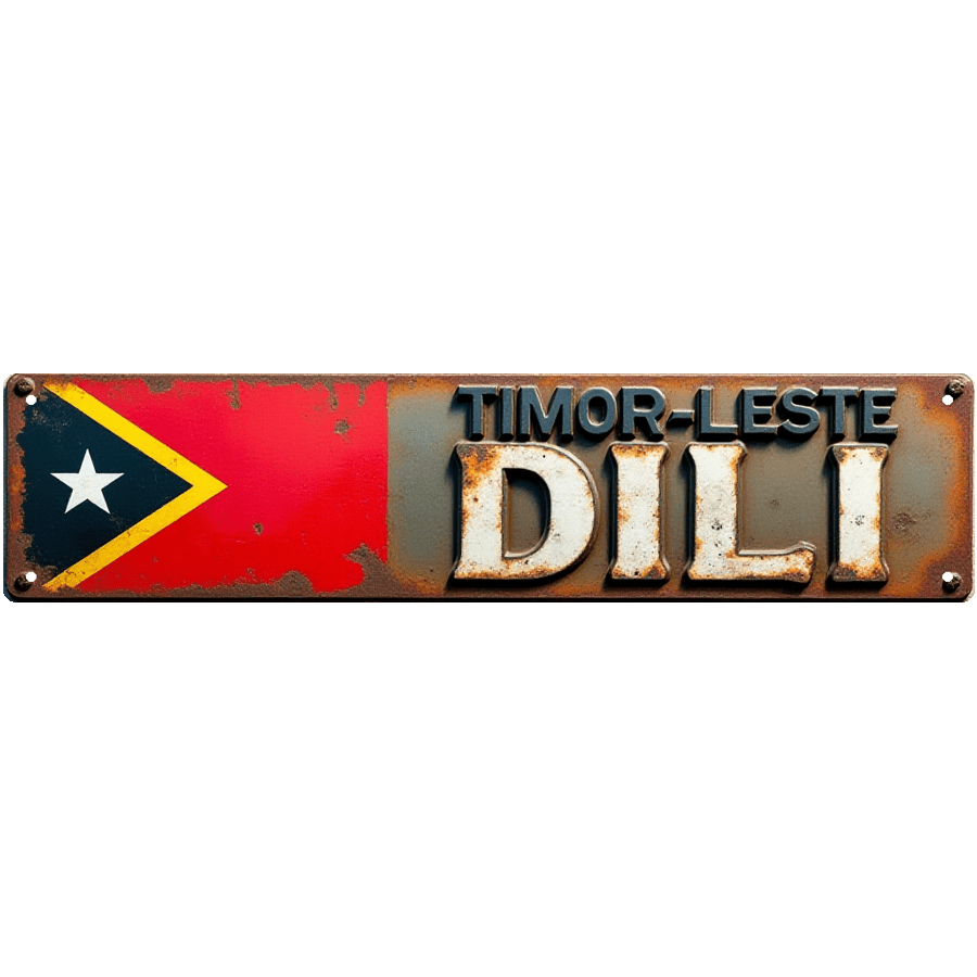 Bucharest Vintage Tin Sign - 12x8 Inches - Ideal for Eastern European ...