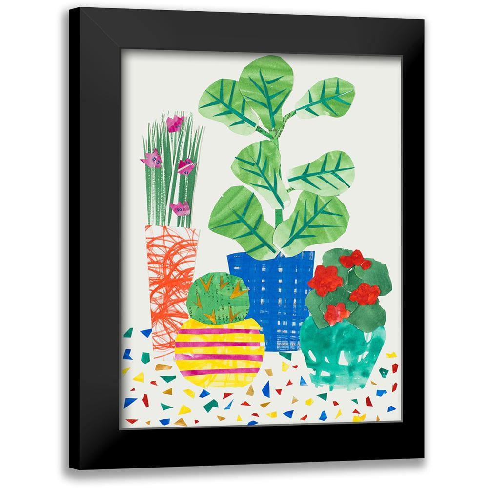 Bucheli, Jen 12x14 Black Modern Framed Museum Art Print Titled - Patio ...