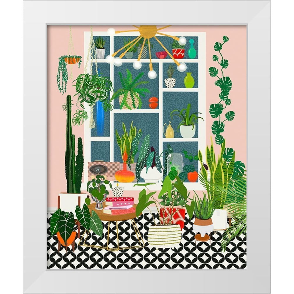 Bucheli, Jen 12x14 White Modern Wood Framed Museum Art Print Titled ...