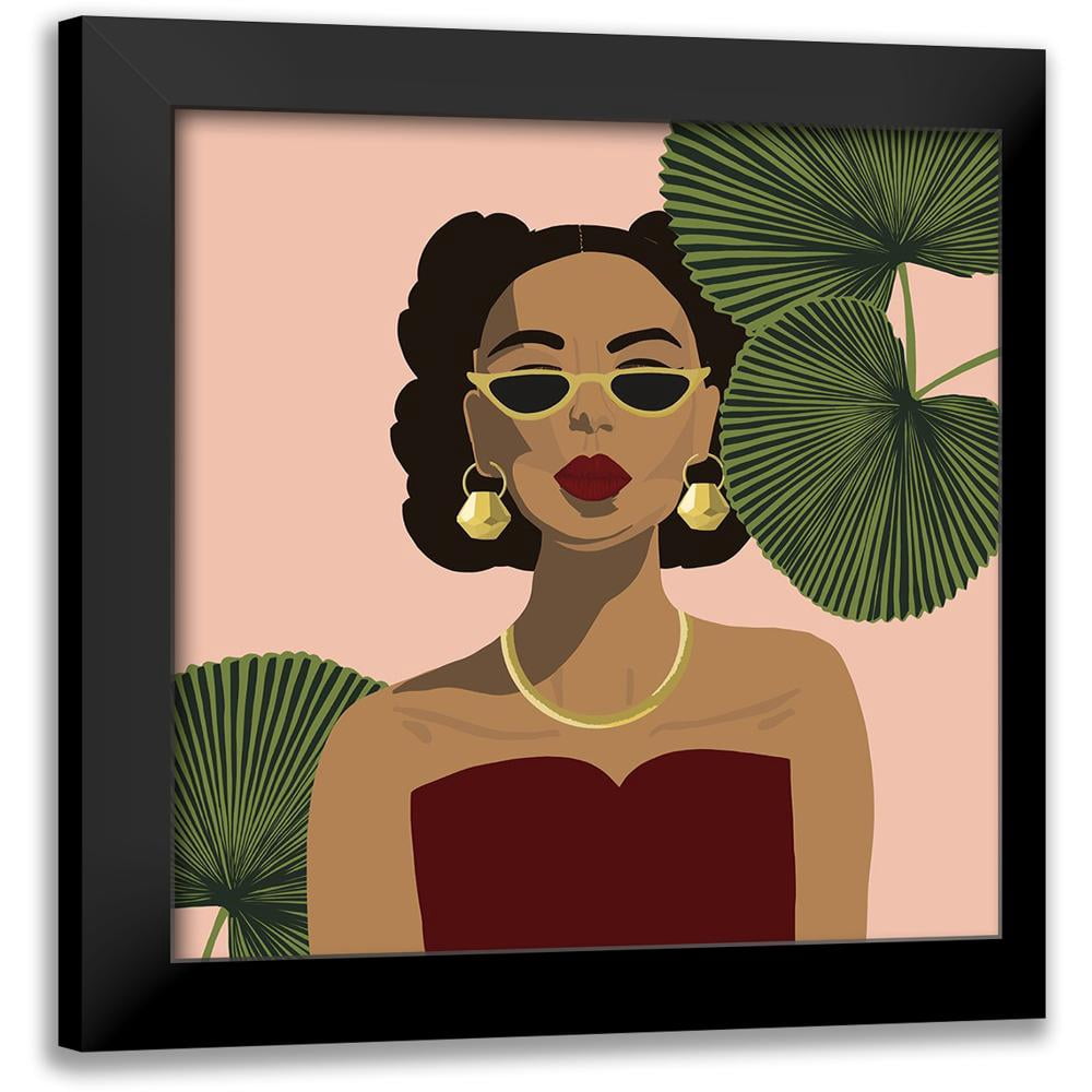 Bucheli, Jen 15x15 Black Modern Framed Museum Art Print Titled - Island ...