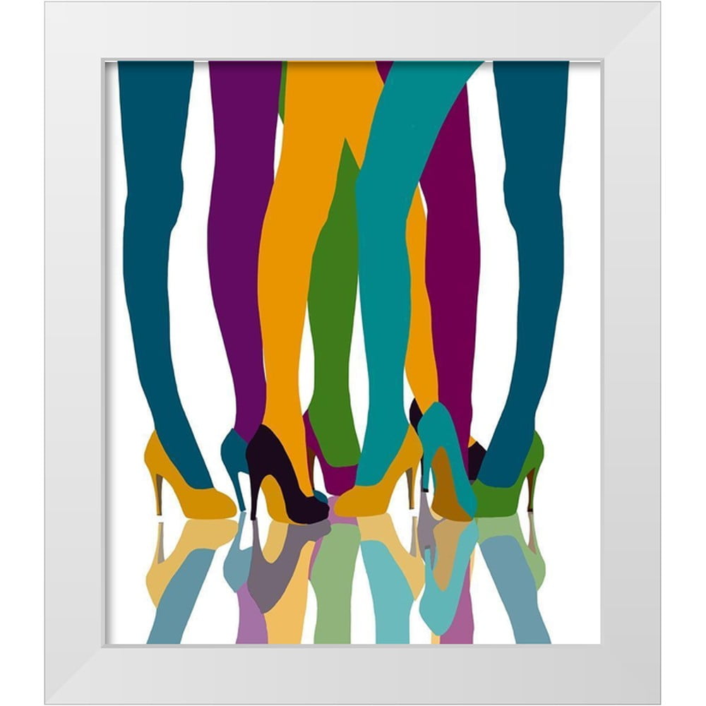 Bucheli, Jen 15x17 White Modern Wood Framed Museum Art Print Titled ...