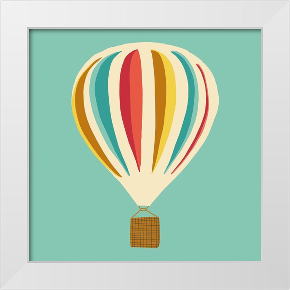 Bucheli, Jen 20x20 White Modern Wood Framed Museum Art Print Titled ...