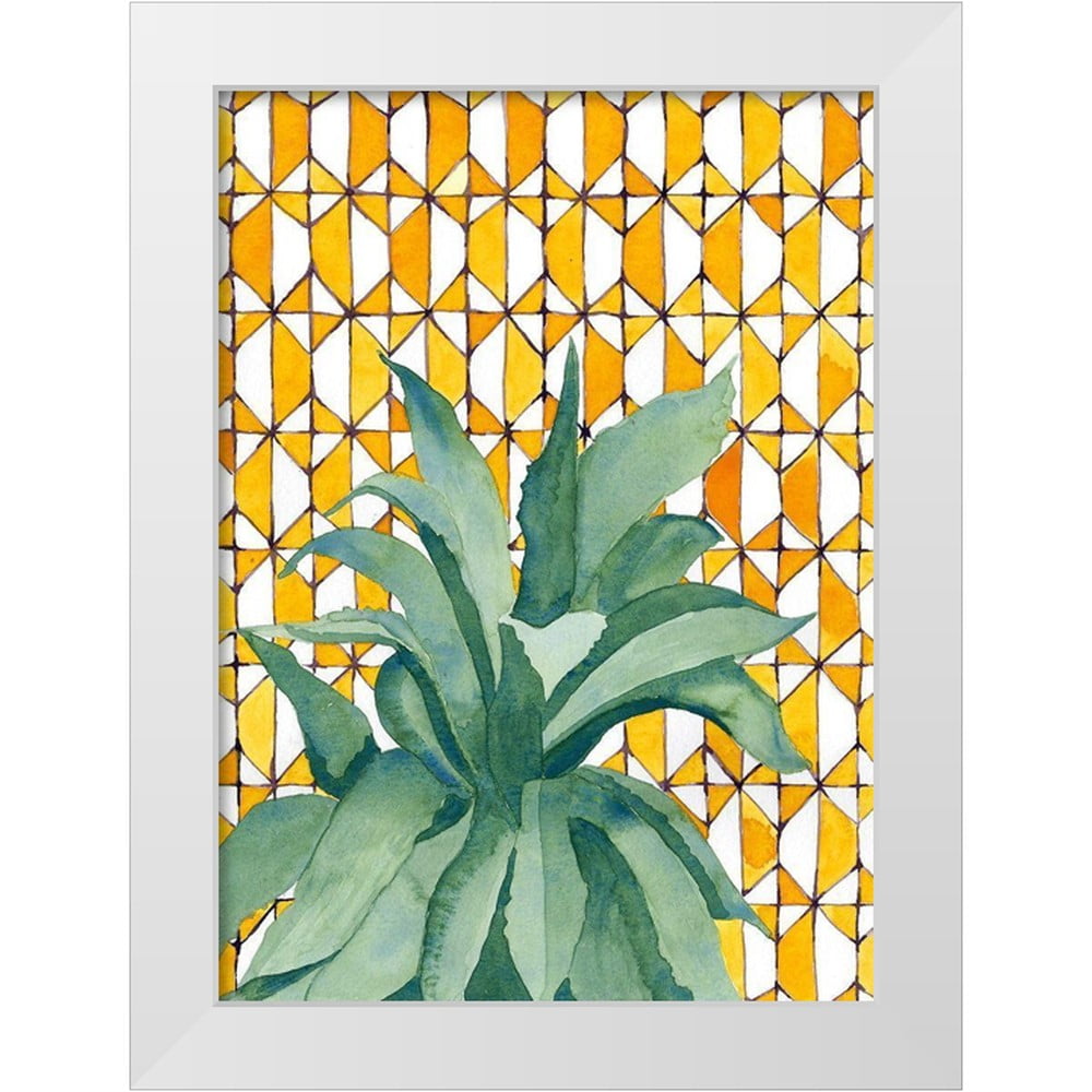 Bucheli, Jen 24x32 White Modern Wood Framed Museum Art Print Titled ...