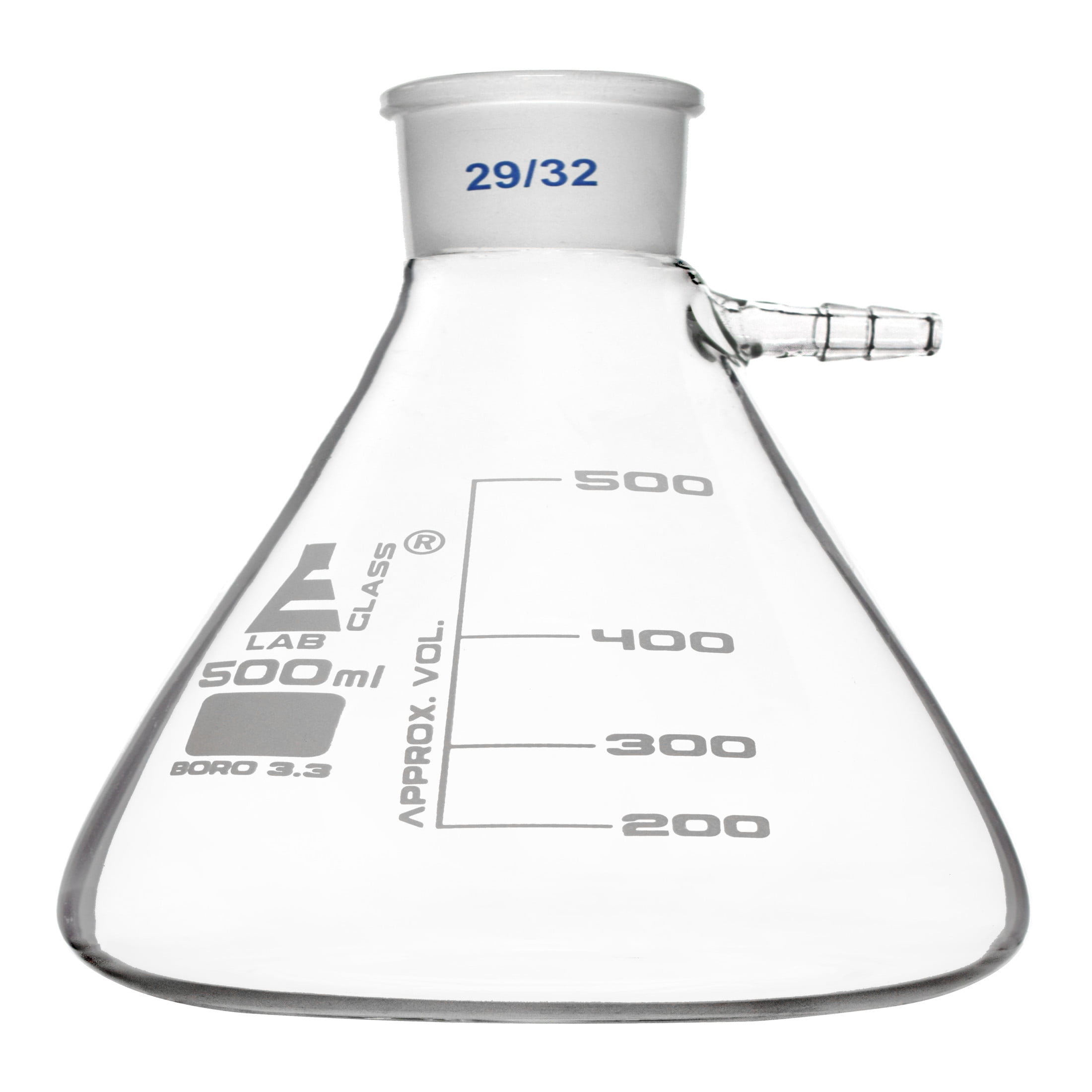 Buchner Filter Flask, 500ml - 29/32 Socket Size Joint - Side Arm ...