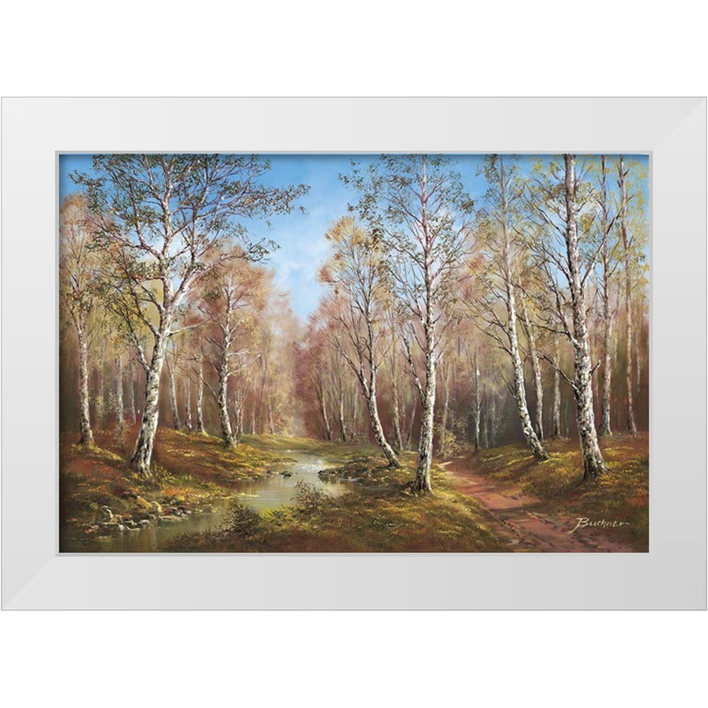 Buchner, H. 24x18 White Modern Wood Framed Museum Art Print Titled ...