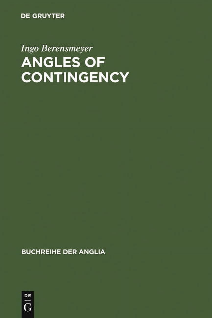 Buchreihe Der Anglia / Anglia Book Angles of Contingency, Book 39 ...