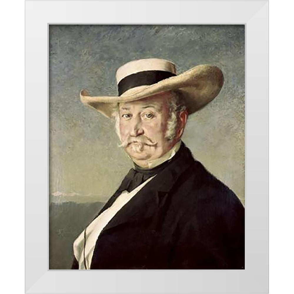 Buchser, Frank 15x18 White Modern Wood Framed Museum Art Print Titled ...