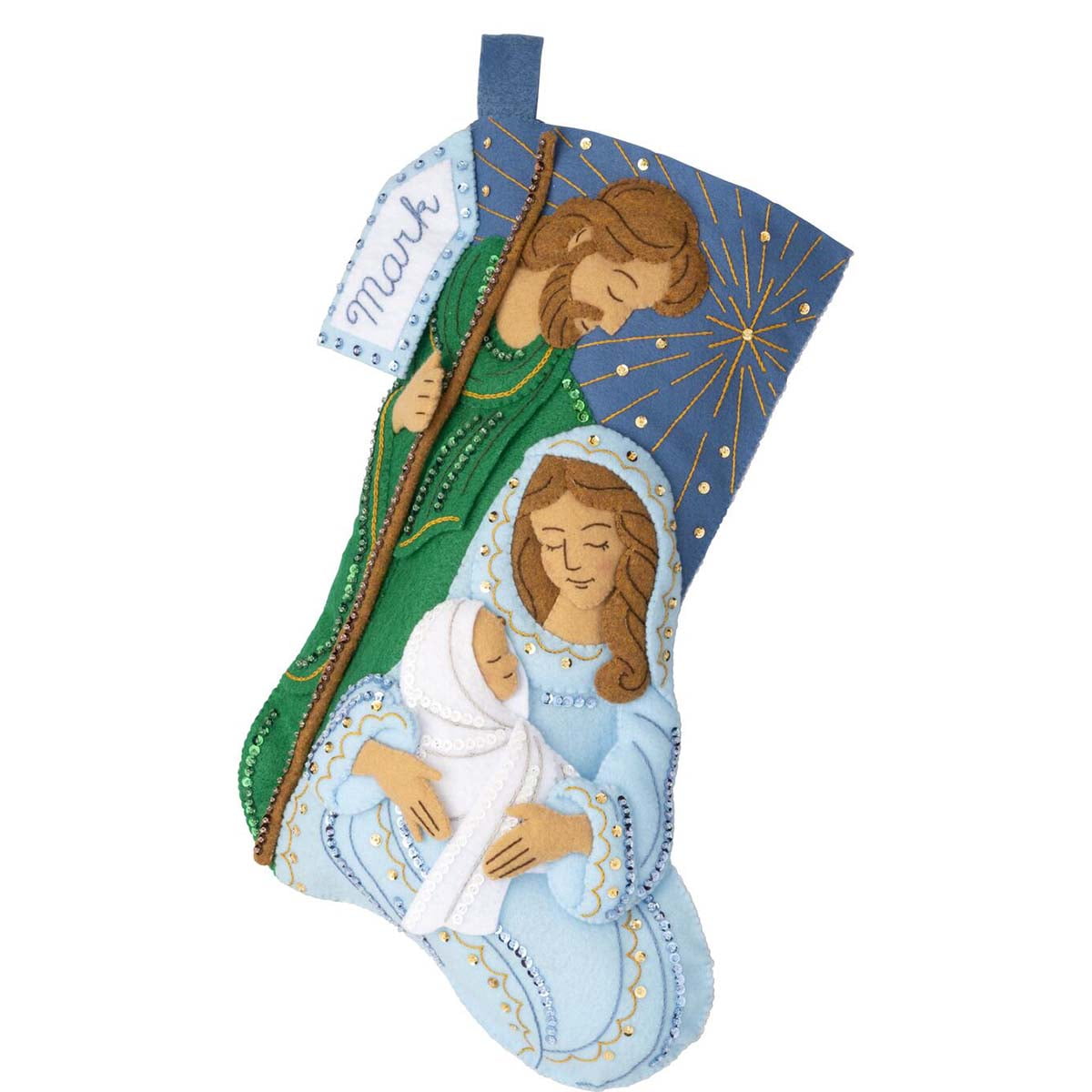Bucilla® Peaceful Nativity Stocking Kit - Walmart.com